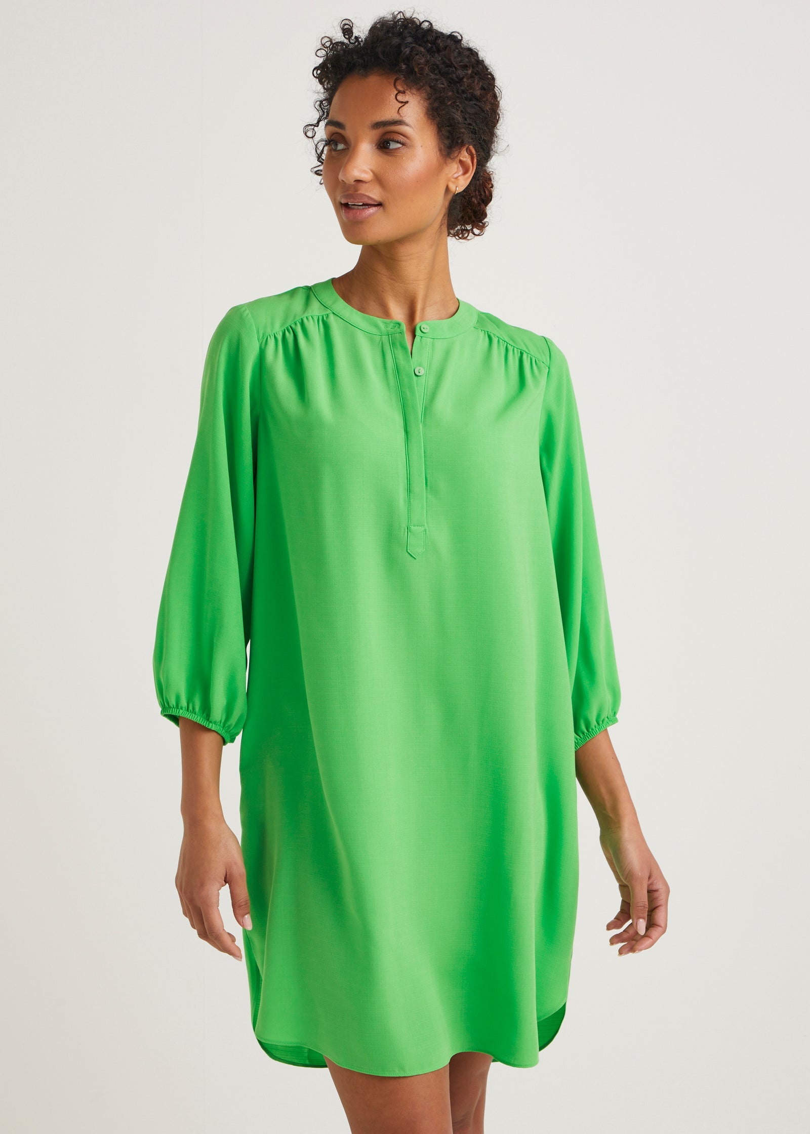 Buy Et Vous Green Tunic Dress Online in Qatar from Matalan