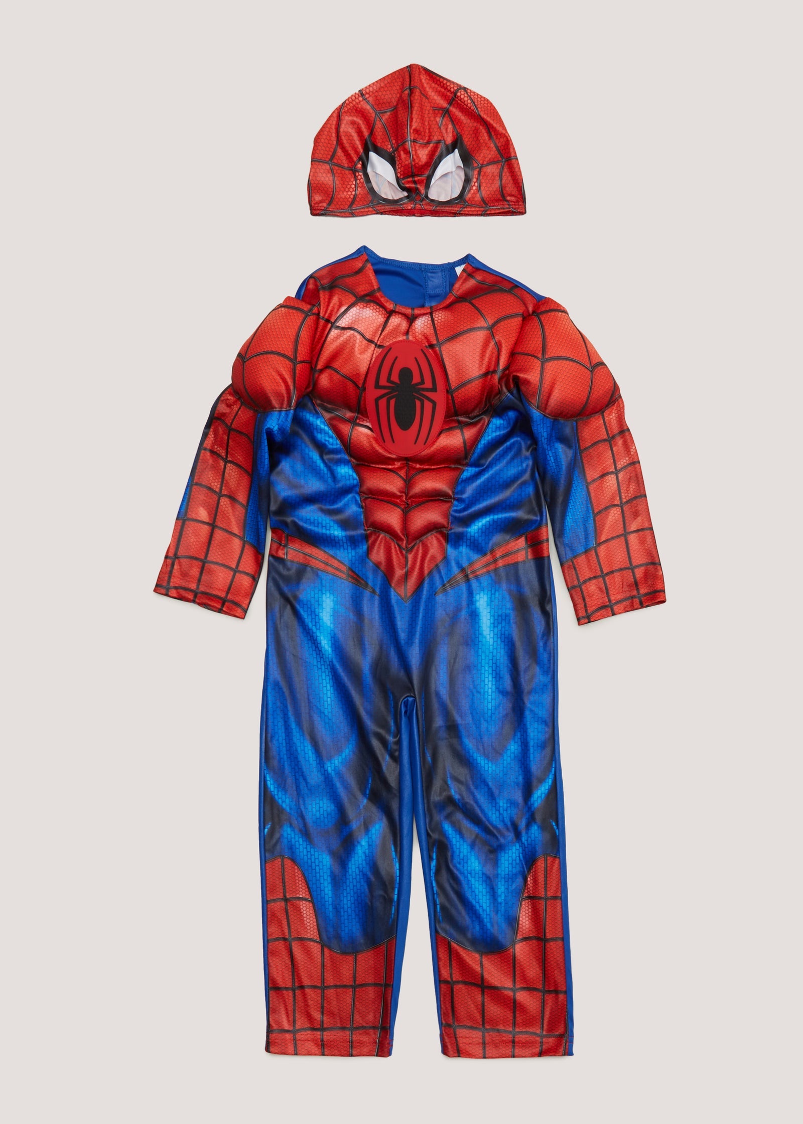 Buy Kids Marvel Blue & Red Spider-Man Fancy Dress Costume (3-9yrs ...