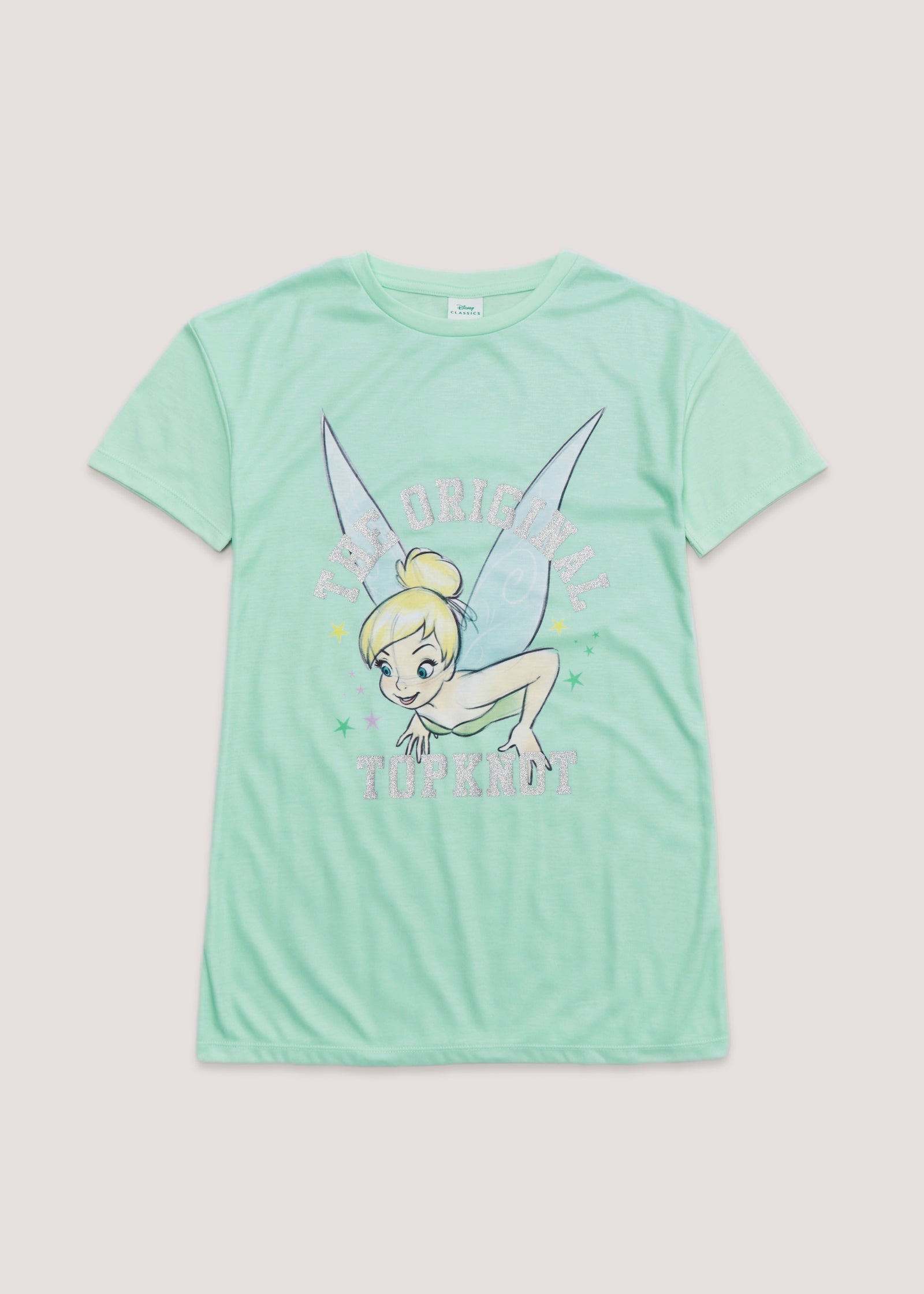 اشتر Kids Aqua Disney Tinkerbell Topknot Slogan Nightie (2-9yrs) في قطر ...