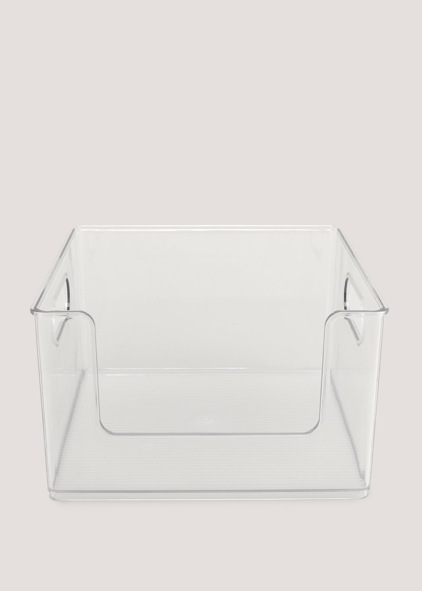 Buy Clear Large Stackable Wardrobe Storage (15cm x 24.5cm x 24.5cm ...