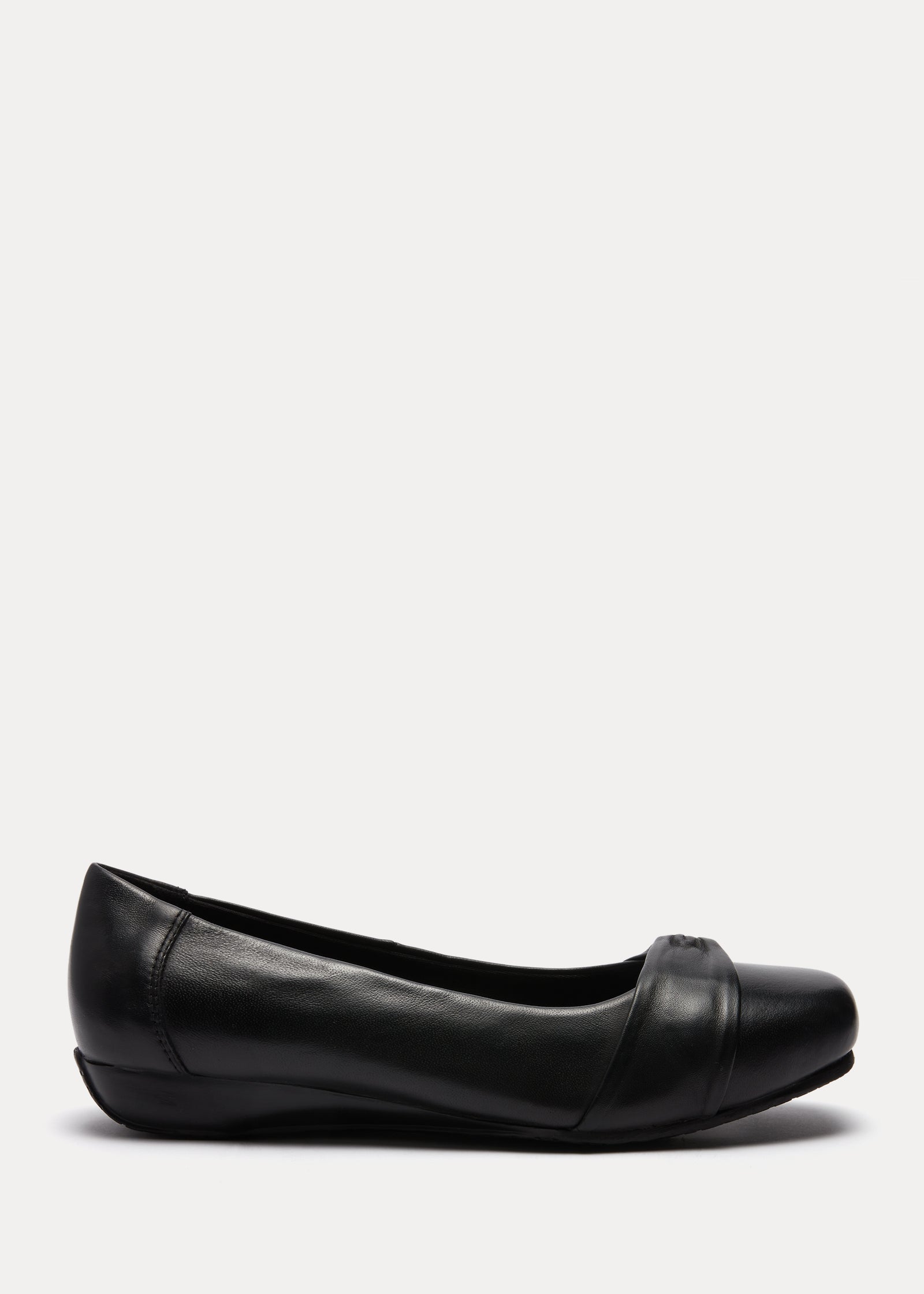 Buy Soleflex Black Square Toe Shoes Online in Jordan from Matalan