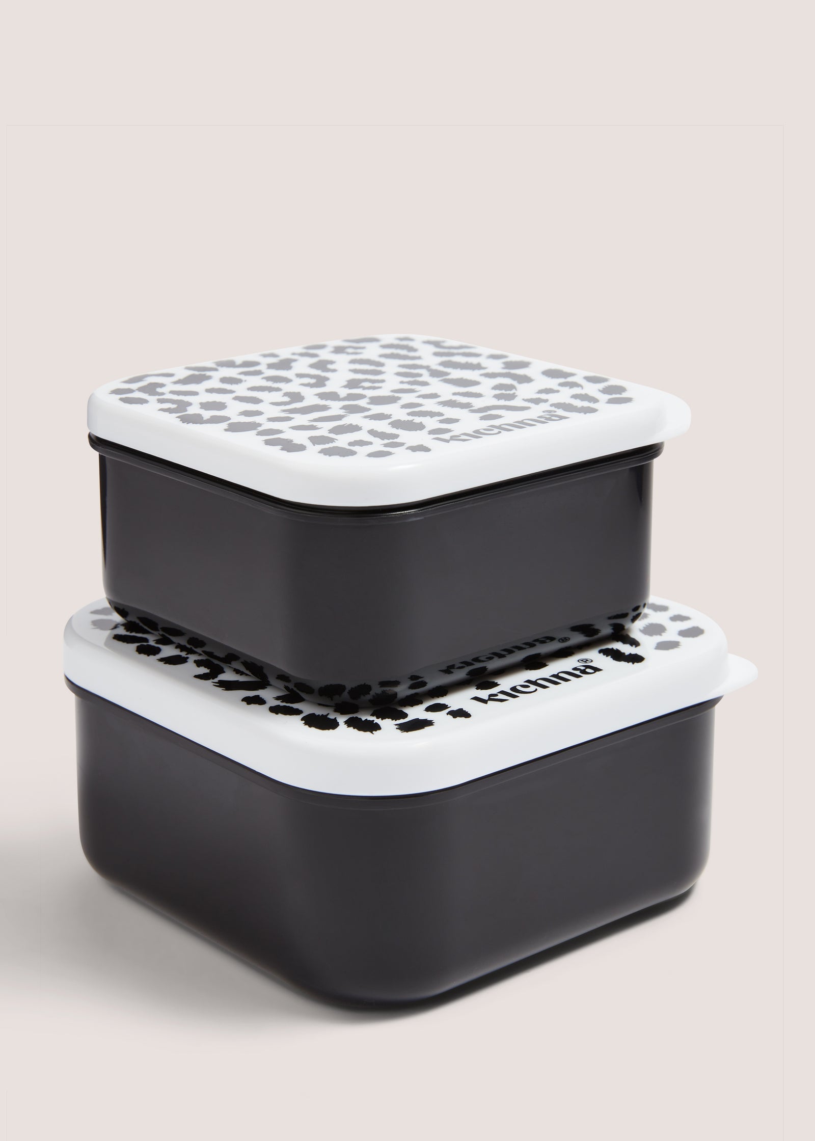 Buy 2 Pack Kichna Leopard Print Snack Pots Online in Qatar from Matalan