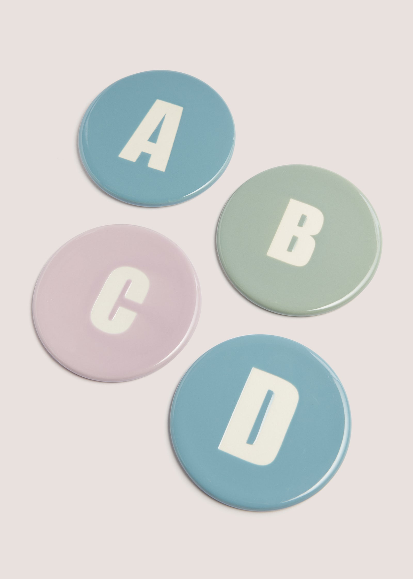 Buy Alphabet Coaster (10cm)-Multi Online in UAE from Matalan