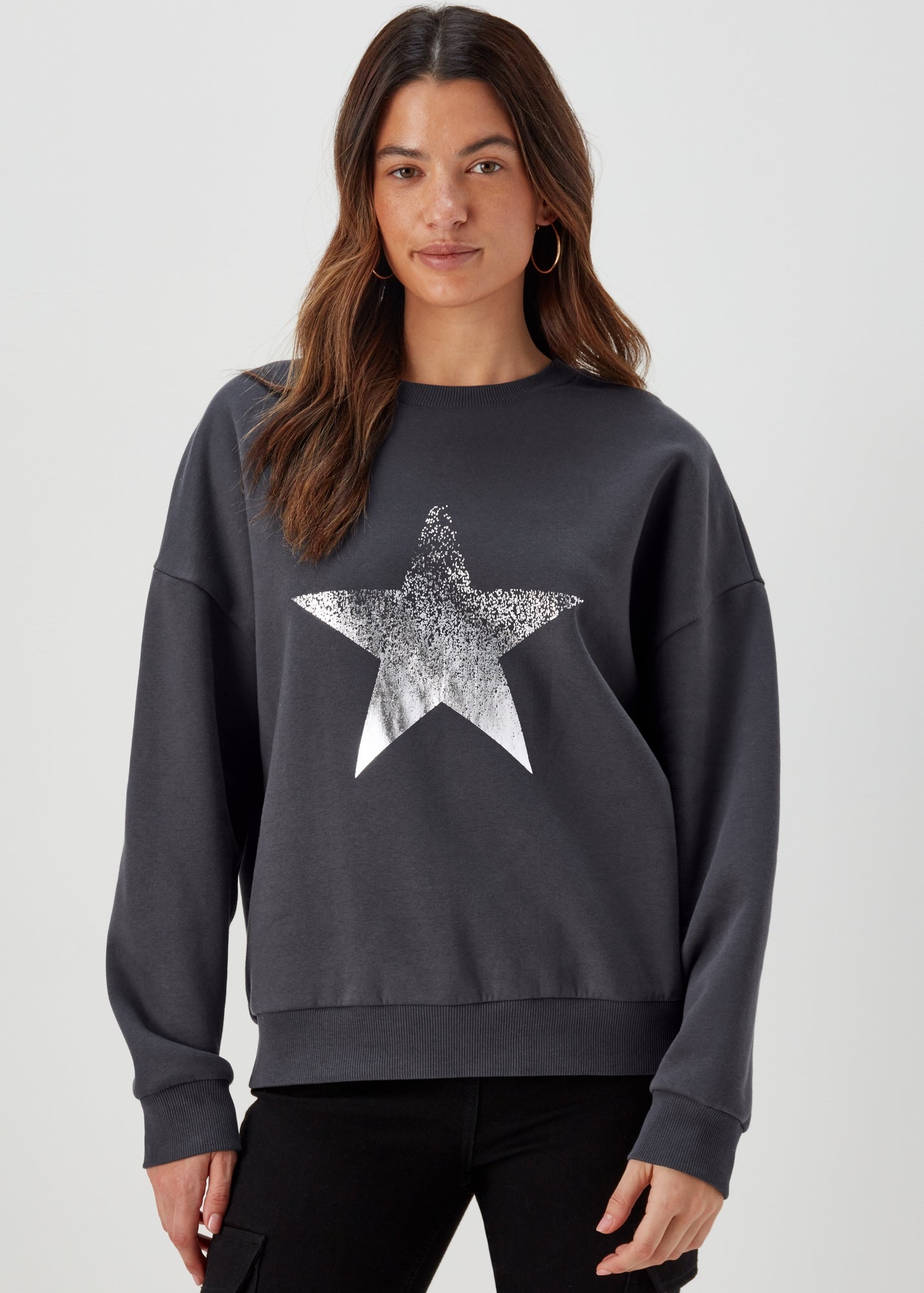 Buy Star Print Sweatshirt Online in UAE from Matalan