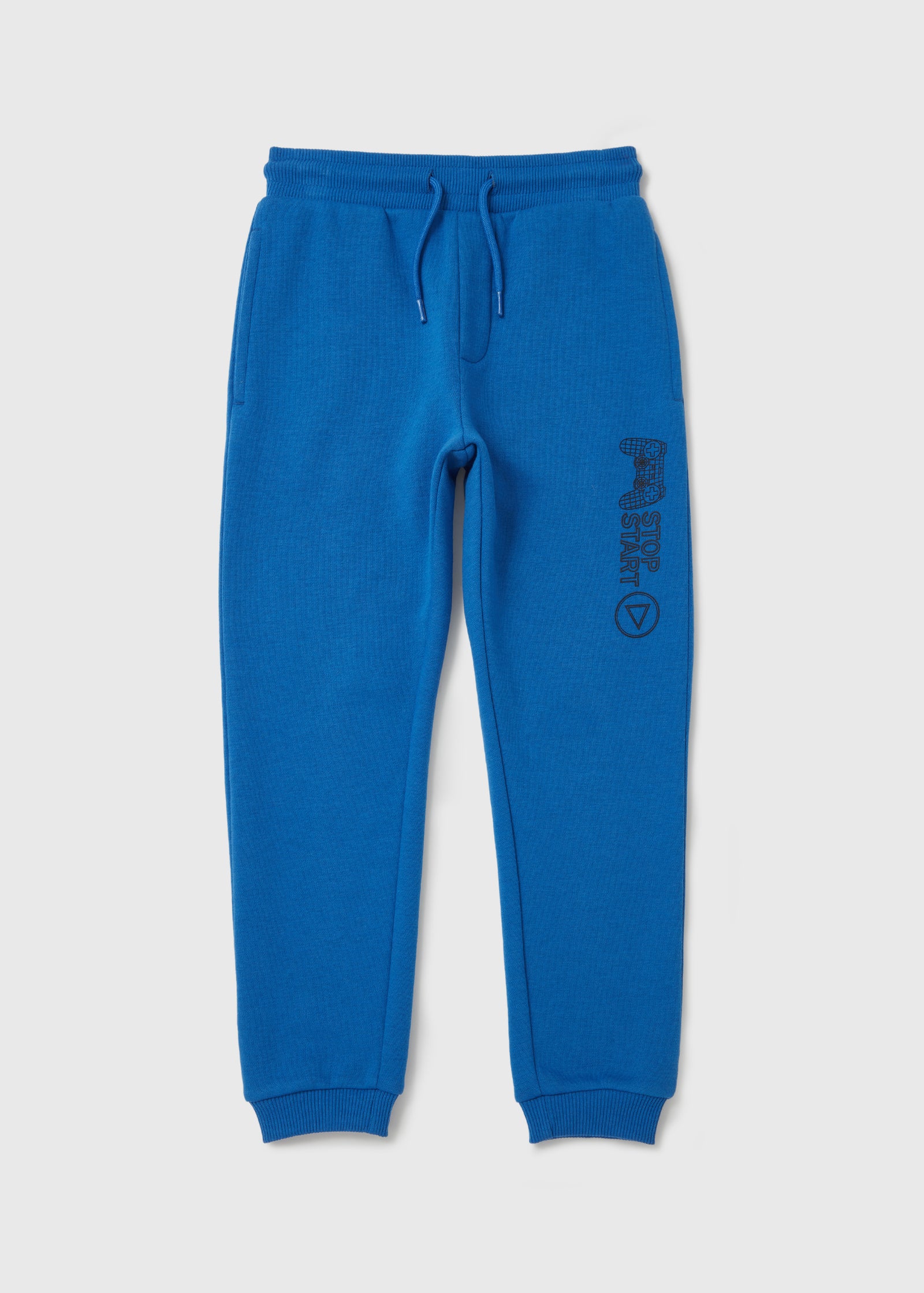 Buy Boys Cobalt Blue Gamer Print Co Ord Joggers (7-13Yrs) Online in ...