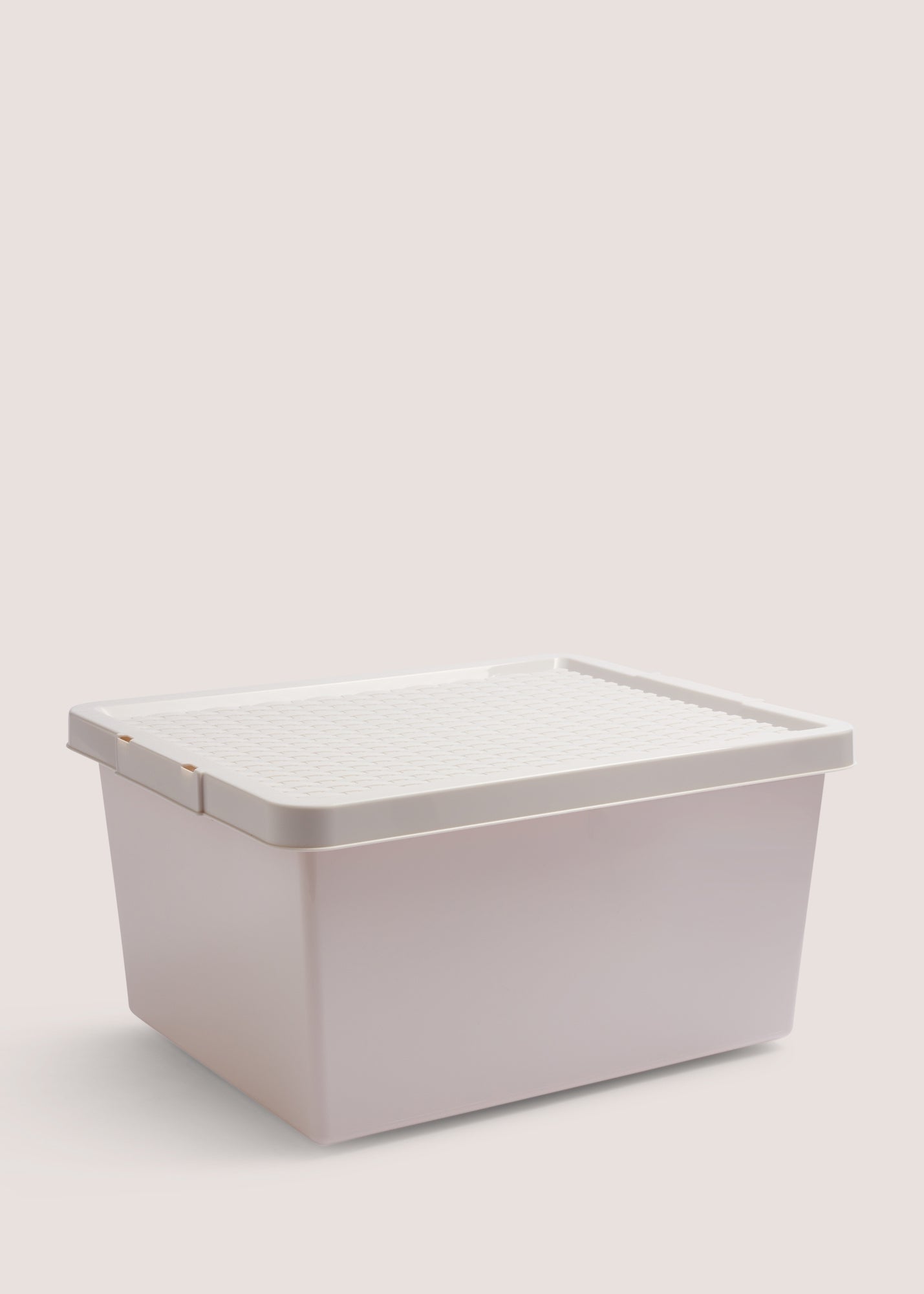 Buy Rattan Box - 27 Litres Cream-Grey Online in Qatar - bfab