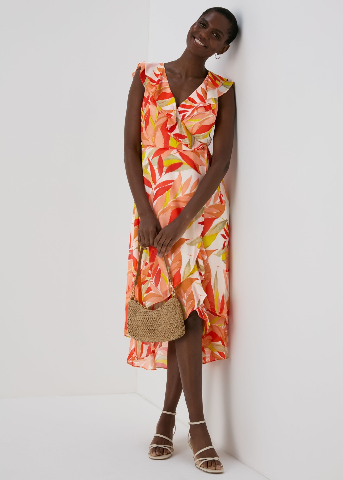 Buy Floral Midi Chiffon Dress Online in Jordan from Matalan