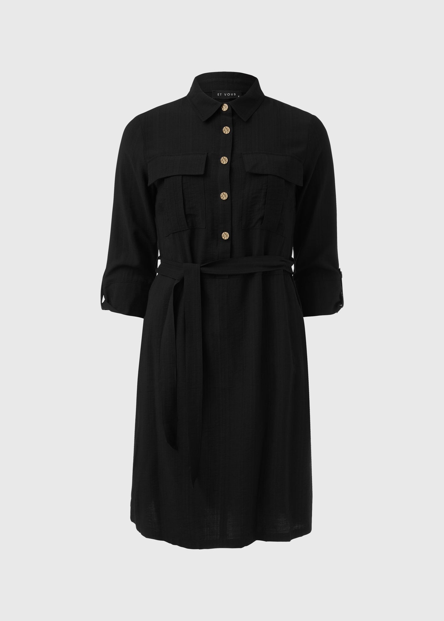 Buy Et Vous Black Utility Dress Online in UAE from Matalan
