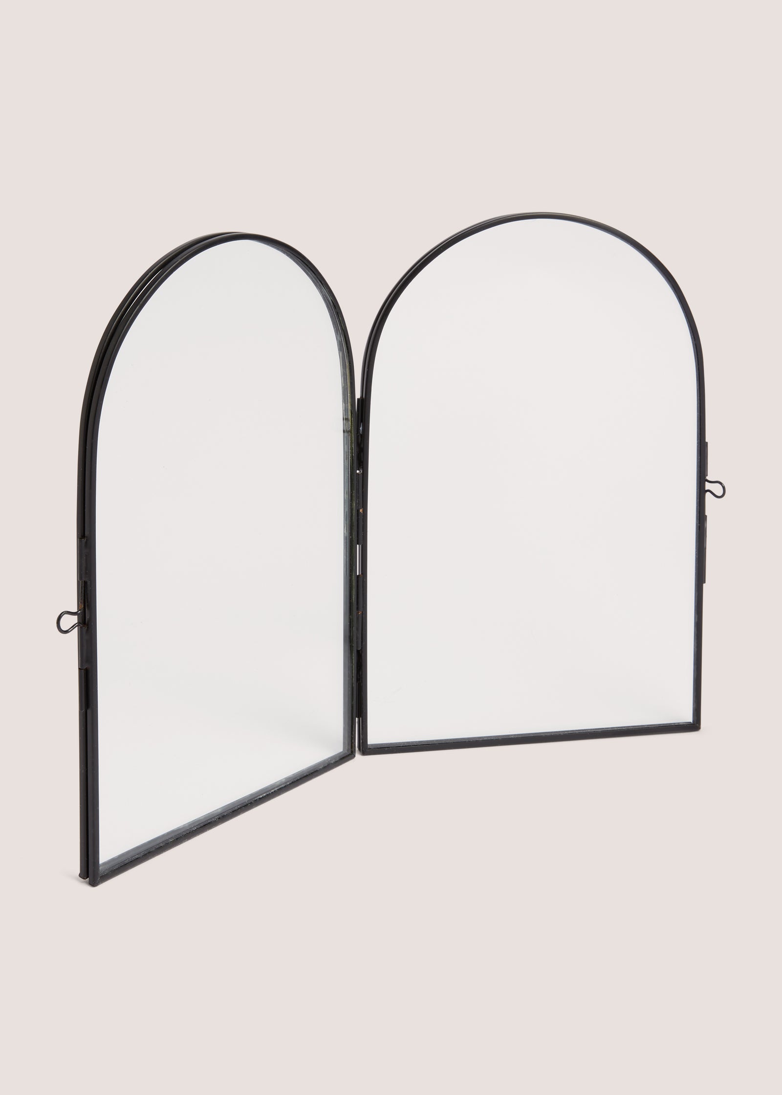 Buy Metal Double Window Frame Black-Black Online in Qatar from Matalan
