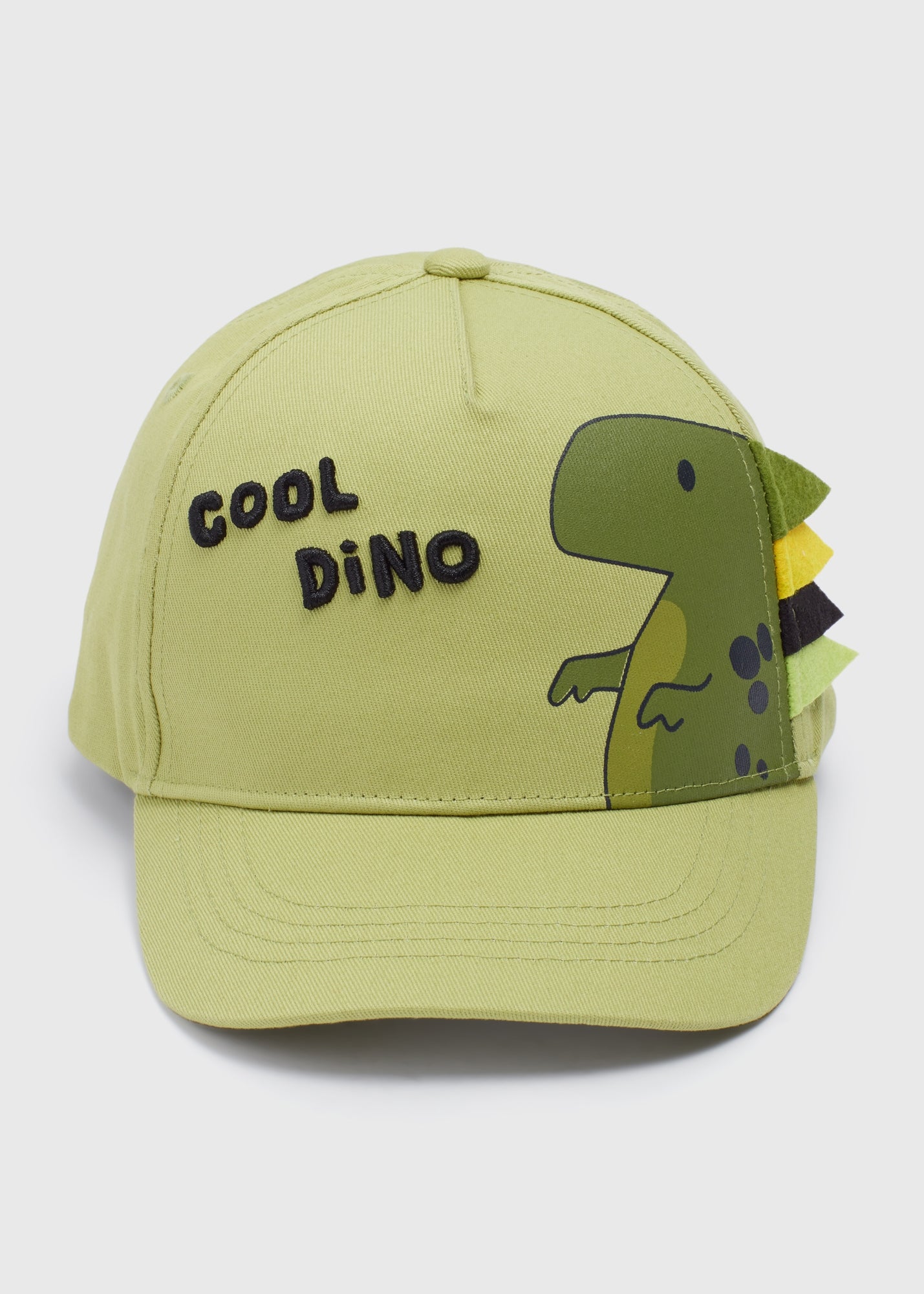 Buy Boys 3D Dino Cap-Green-3 - 6 Online in Qatar from Matalan