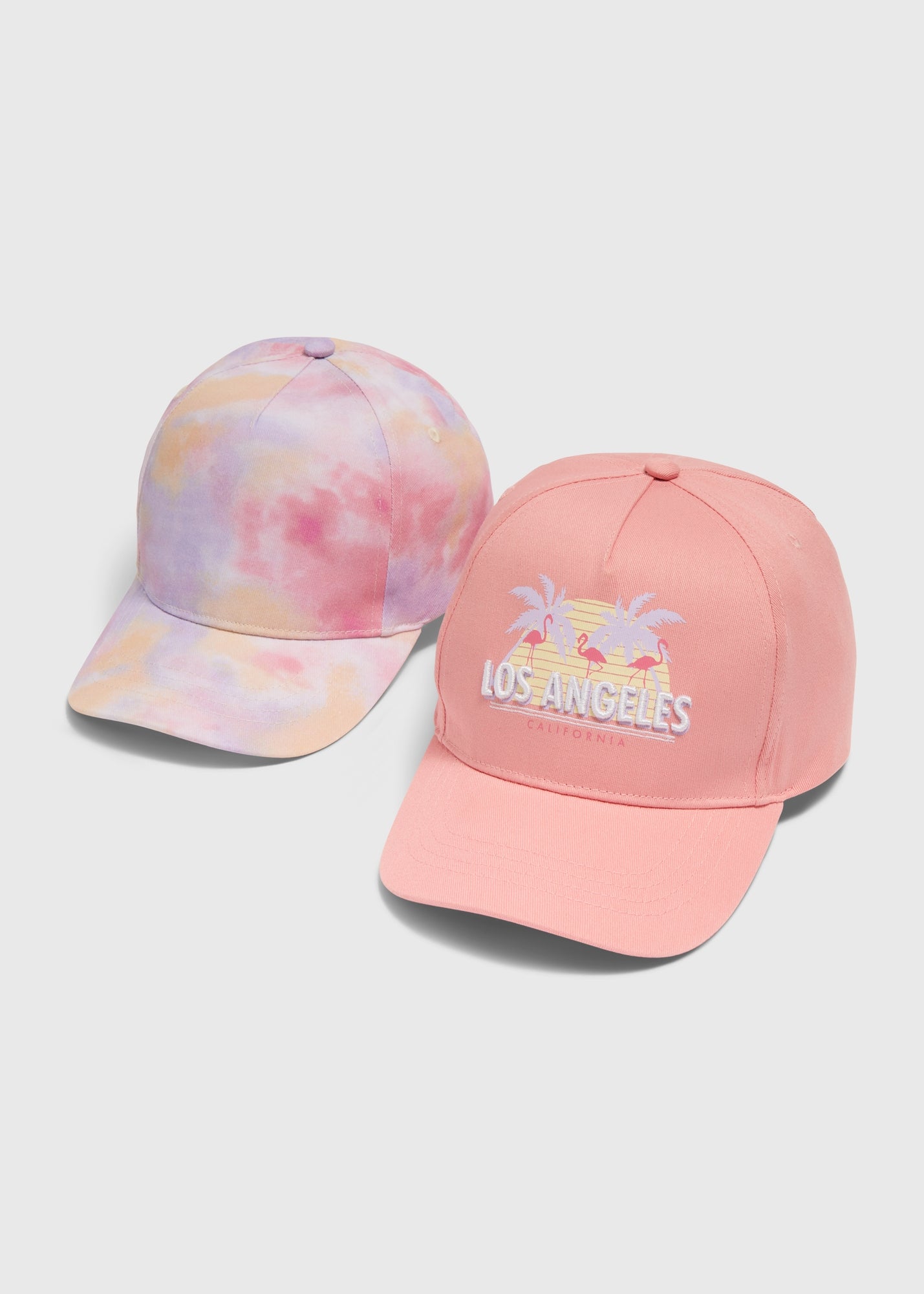 Buy Girls 2 Pack Tie Dye Caps Online in UAE from Matalan