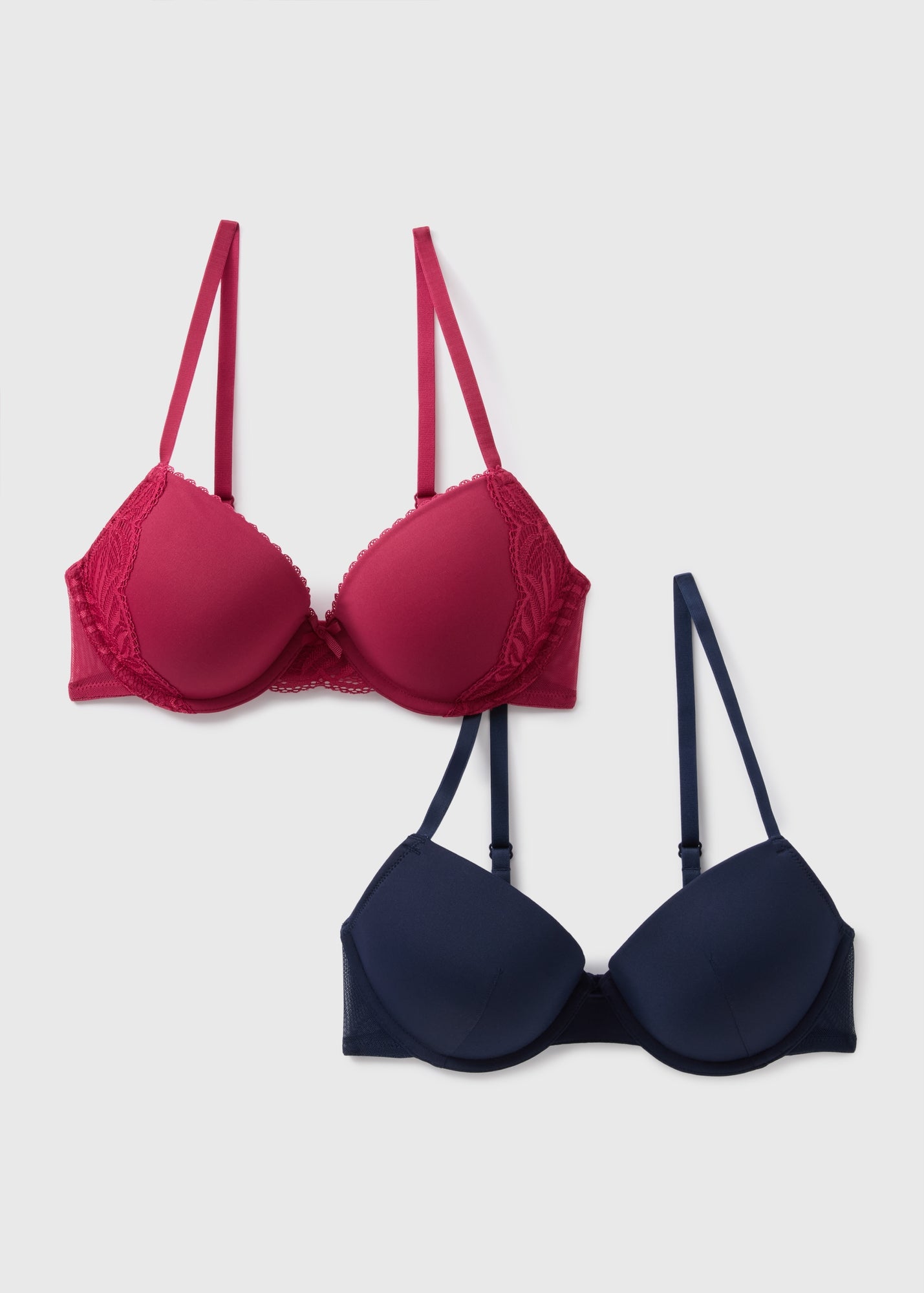 Buy 2 Pack Multi Lace Plunge Bras Online in Saudi Arabia from Matalan