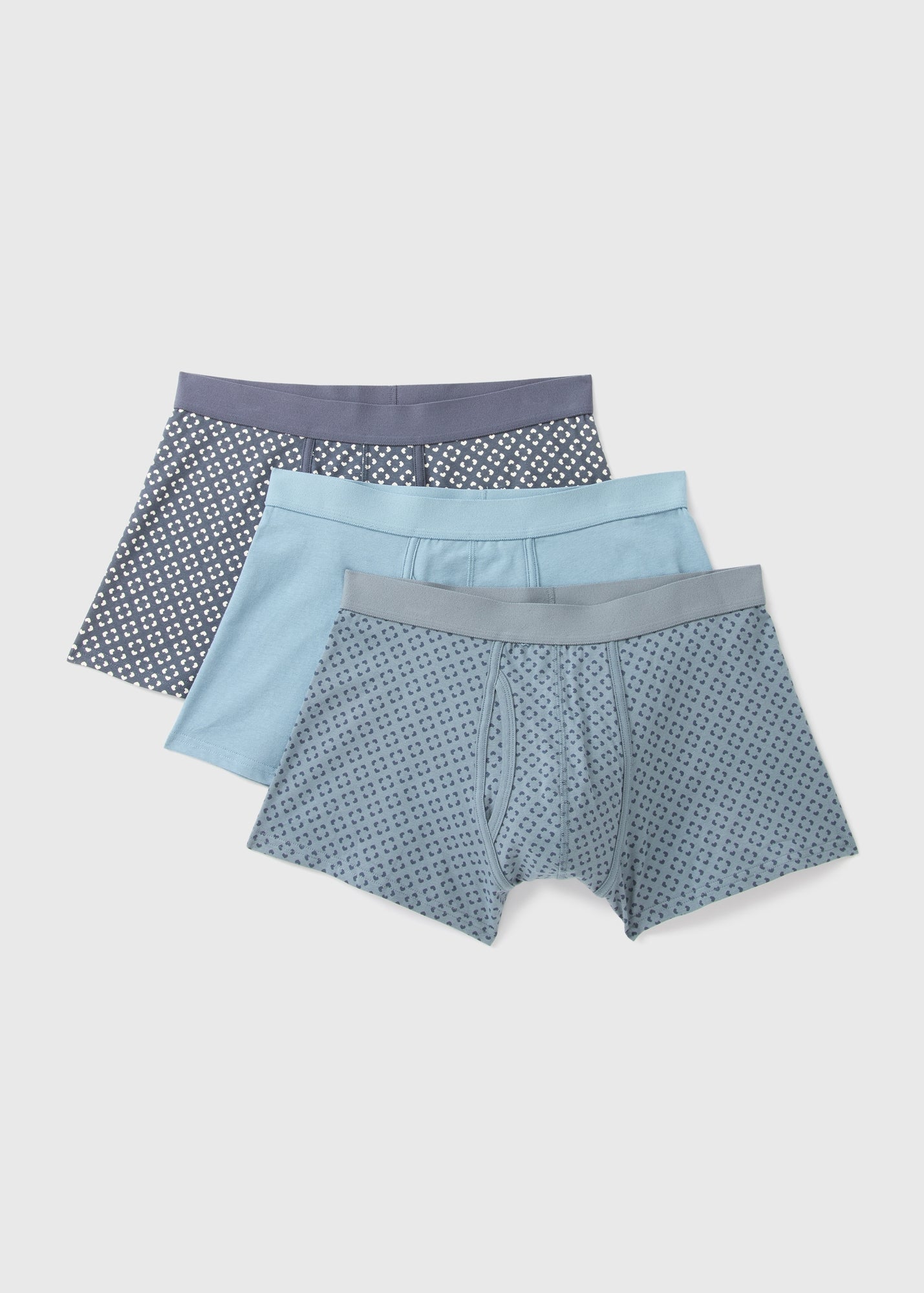 Buy 3 Pack Keyhole Geo Boxers Online in UAE from Matalan