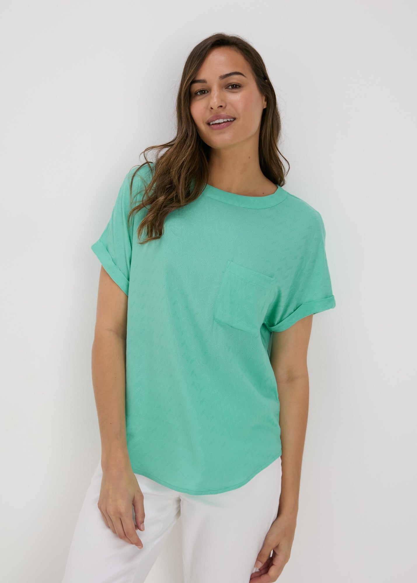 Buy Textured Pocket Box Top Online in UAE from Matalan