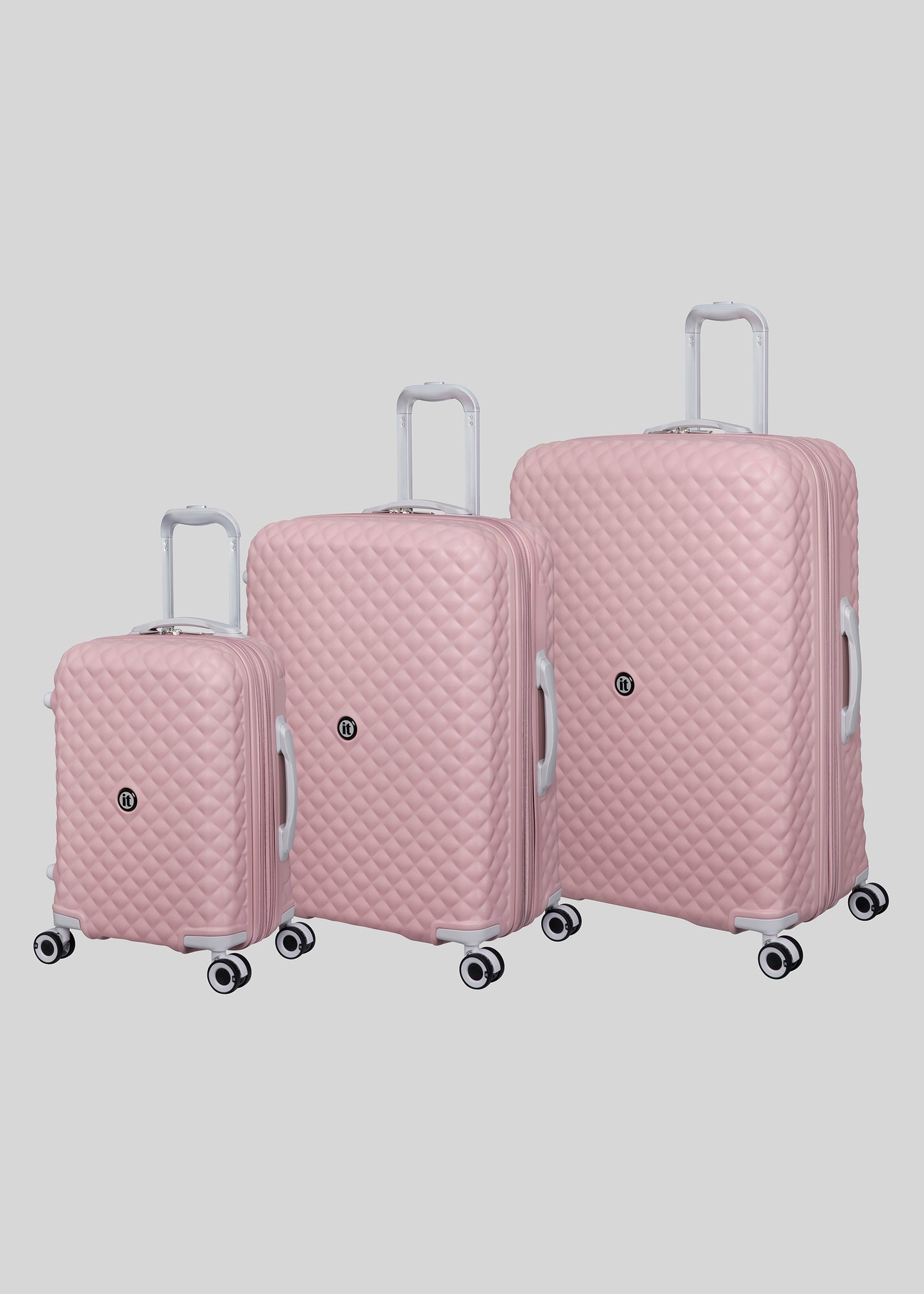Buy IT Luggage Mauve Quilted Suitcase Online in UAE - bfab