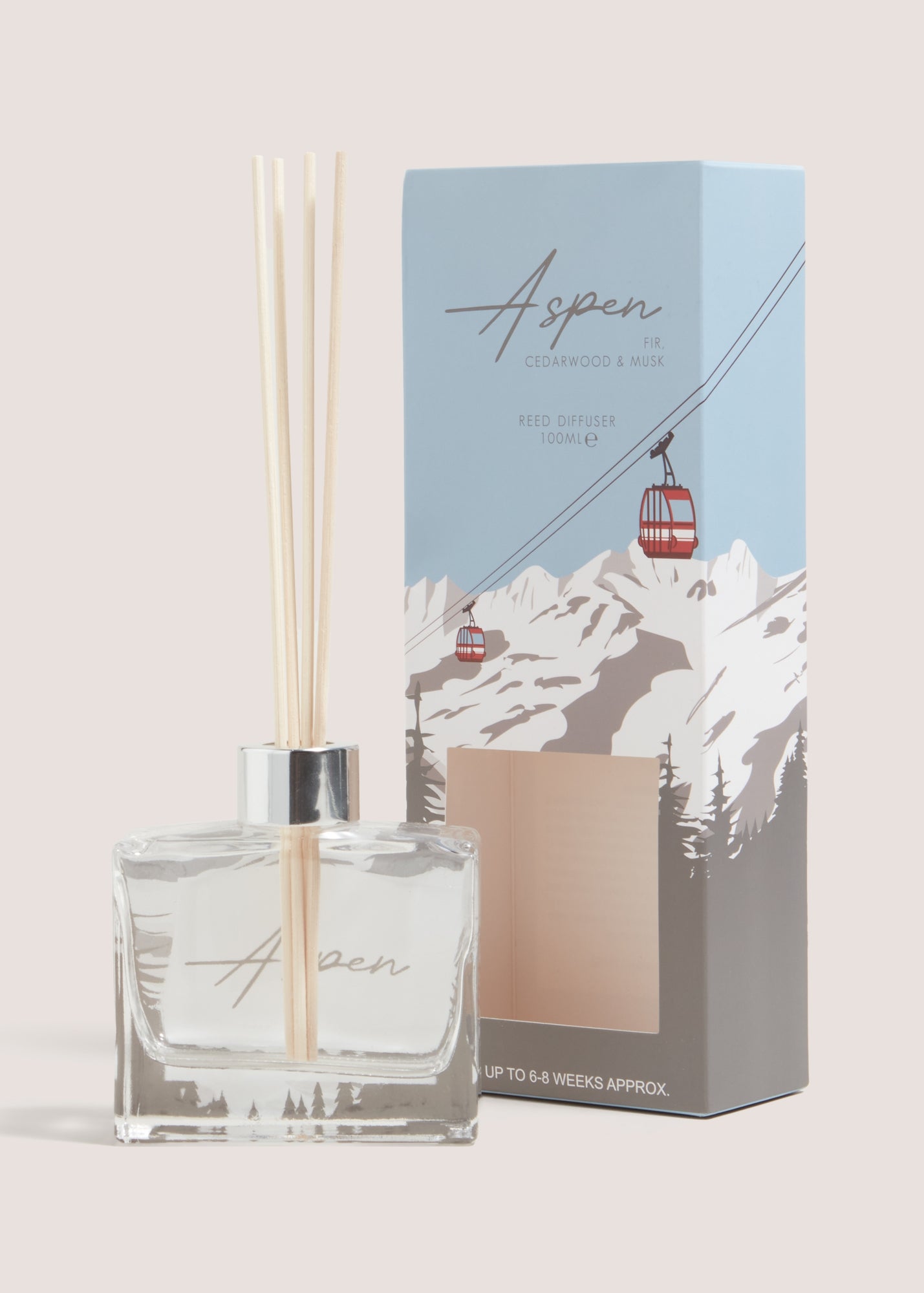 Buy Aspen Diffuser (100ml) Glass-Blue Online in Bahrain from Matalan