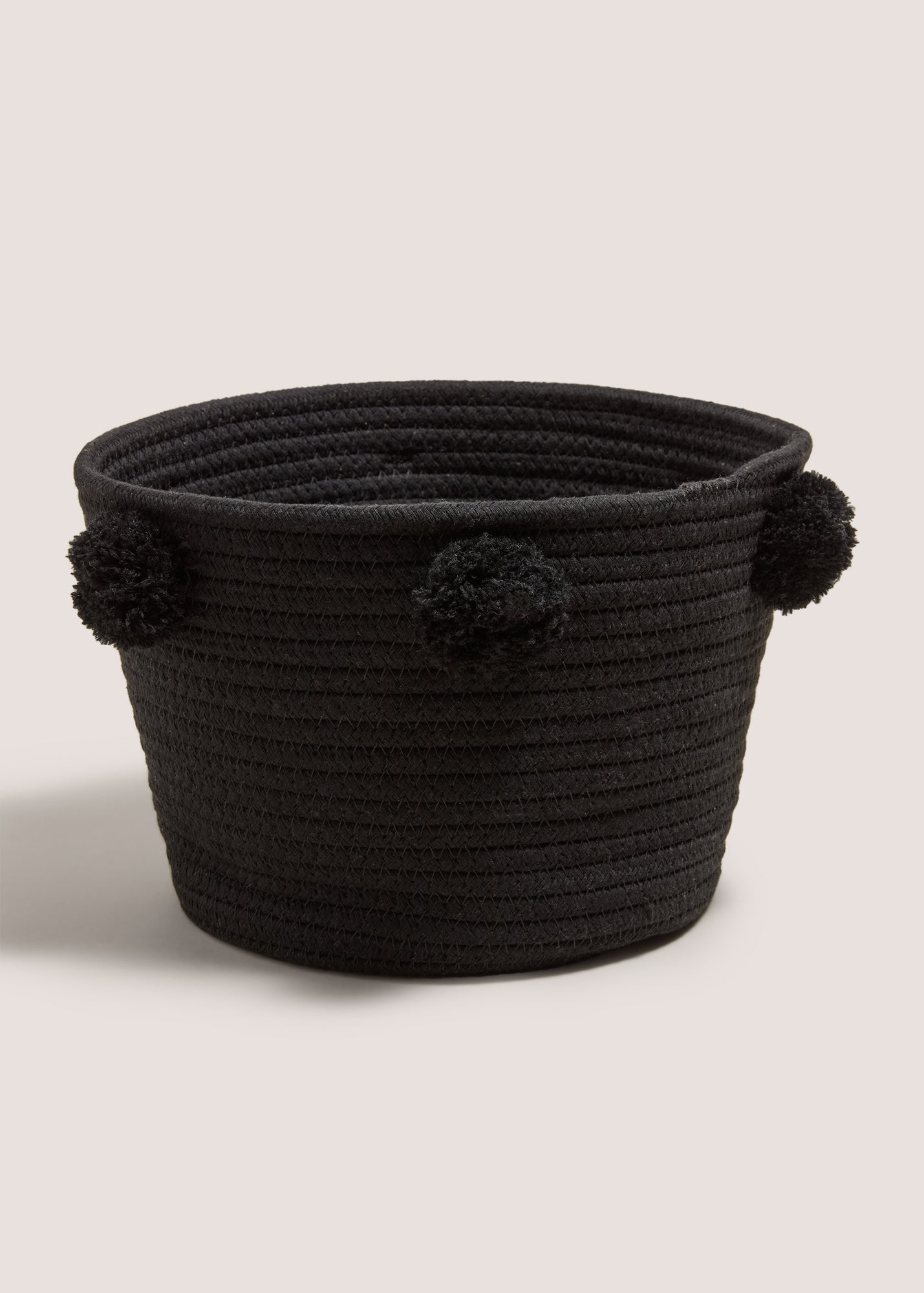 Buy Rope Storage Basket-Black Online in Qatar from Matalan