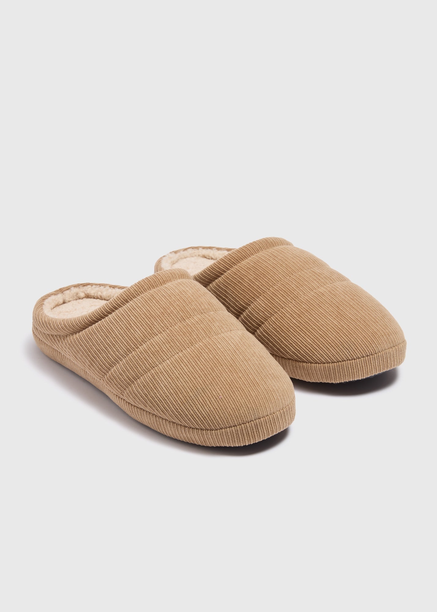 Buy Stone Cord Memory Foam Mule Slippers Online in Jordan from Matalan
