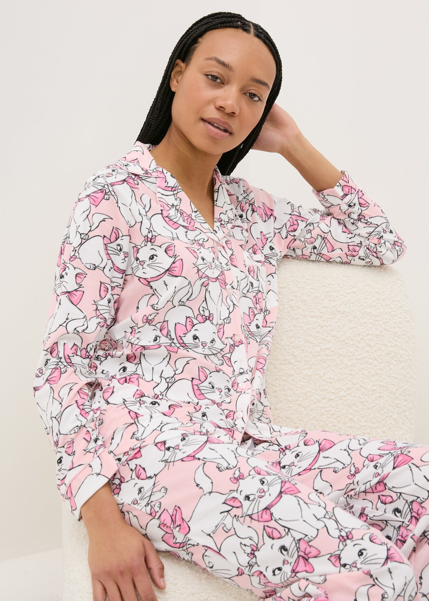 Buy Disney Marie Fleece Pyjama Set Online in UAE from Matalan
