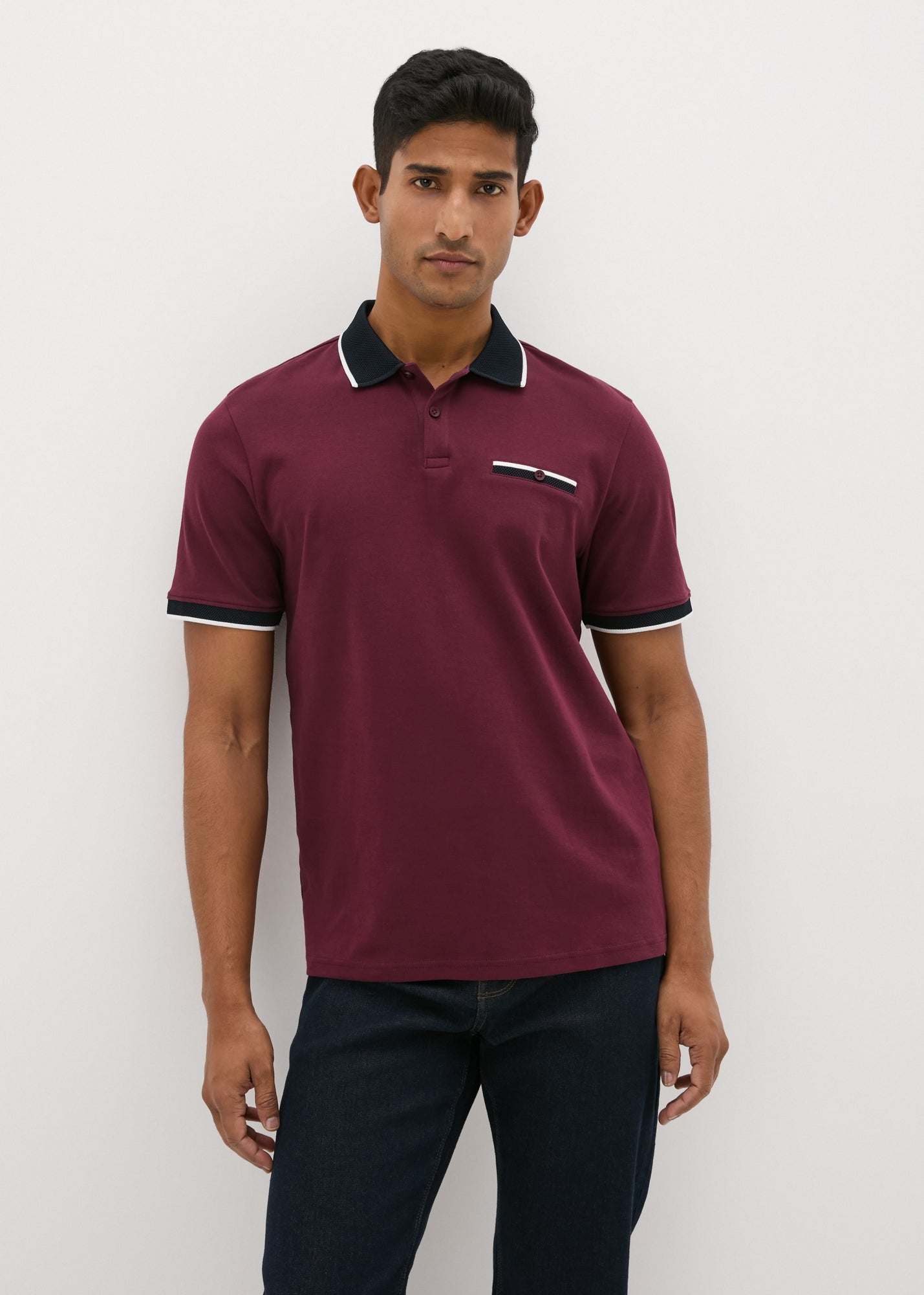 Buy Pocket Smart Polo Shirt Online in Oman from Matalan