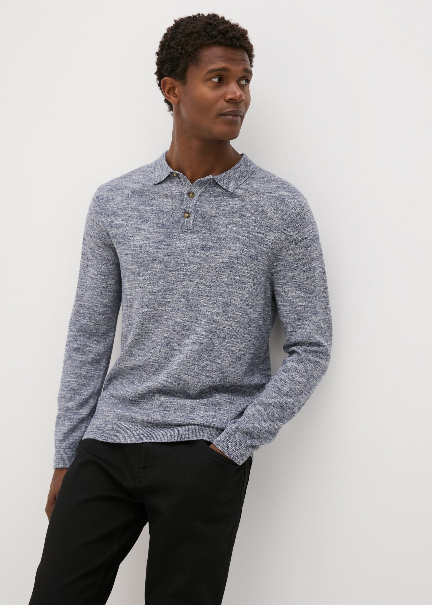 Buy Tone Knitted Polo Shirt Online in Jordan from Matalan