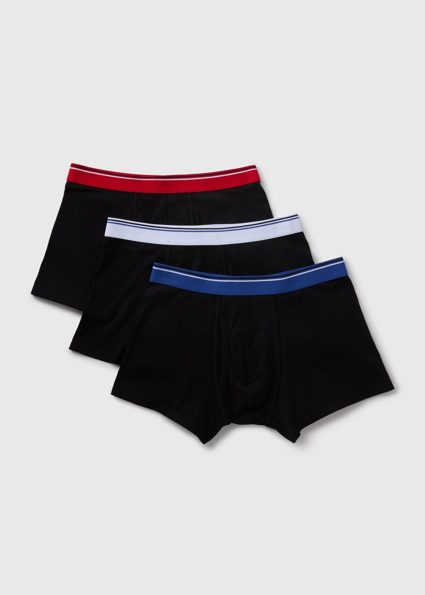 Buy 3 Pack Colou Waistband Keyhole Boxers Online in UAE from Matalan