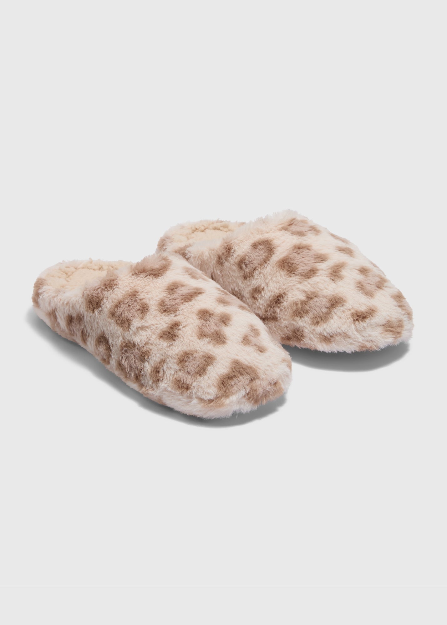Buy Leopard Print Mule Slippers Online in UAE from Matalan