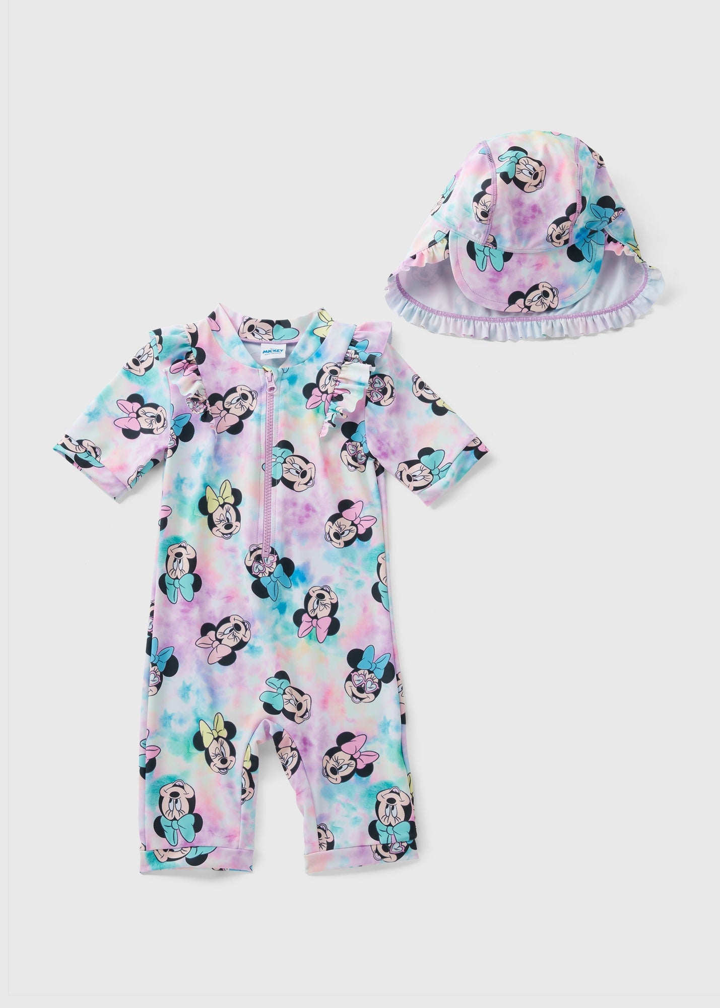 Buy Disney Kids Minnie Mouse Surf Suit & Hat Online in Jordan from Matalan
