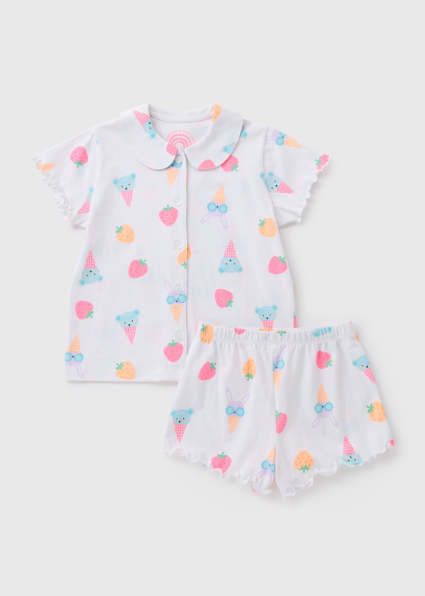 Buy Girls Ice Fruit Pyjama Set Online in UAE from Matalan