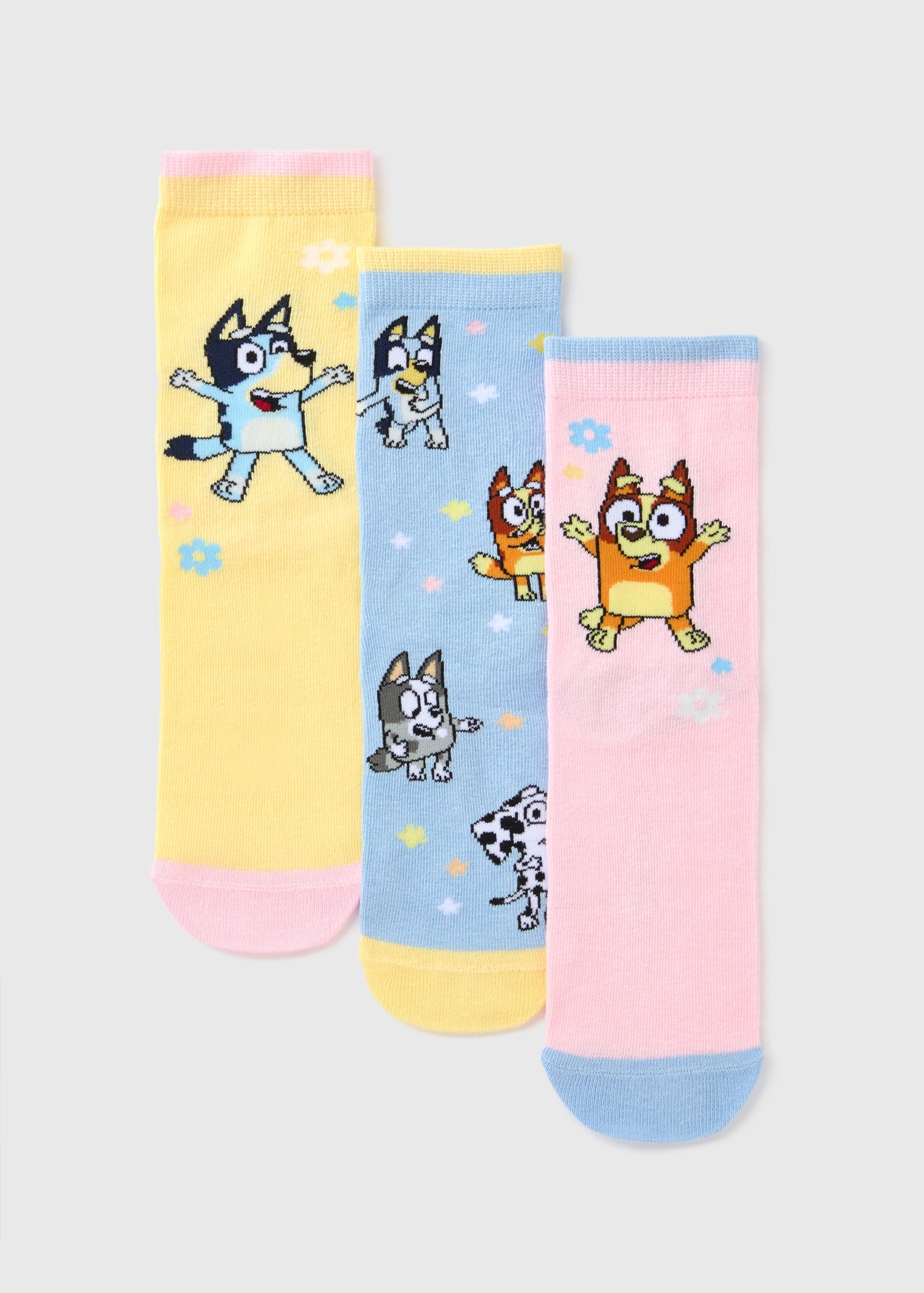 Buy 3 Pack Bluey Socks Online in UAE from Matalan