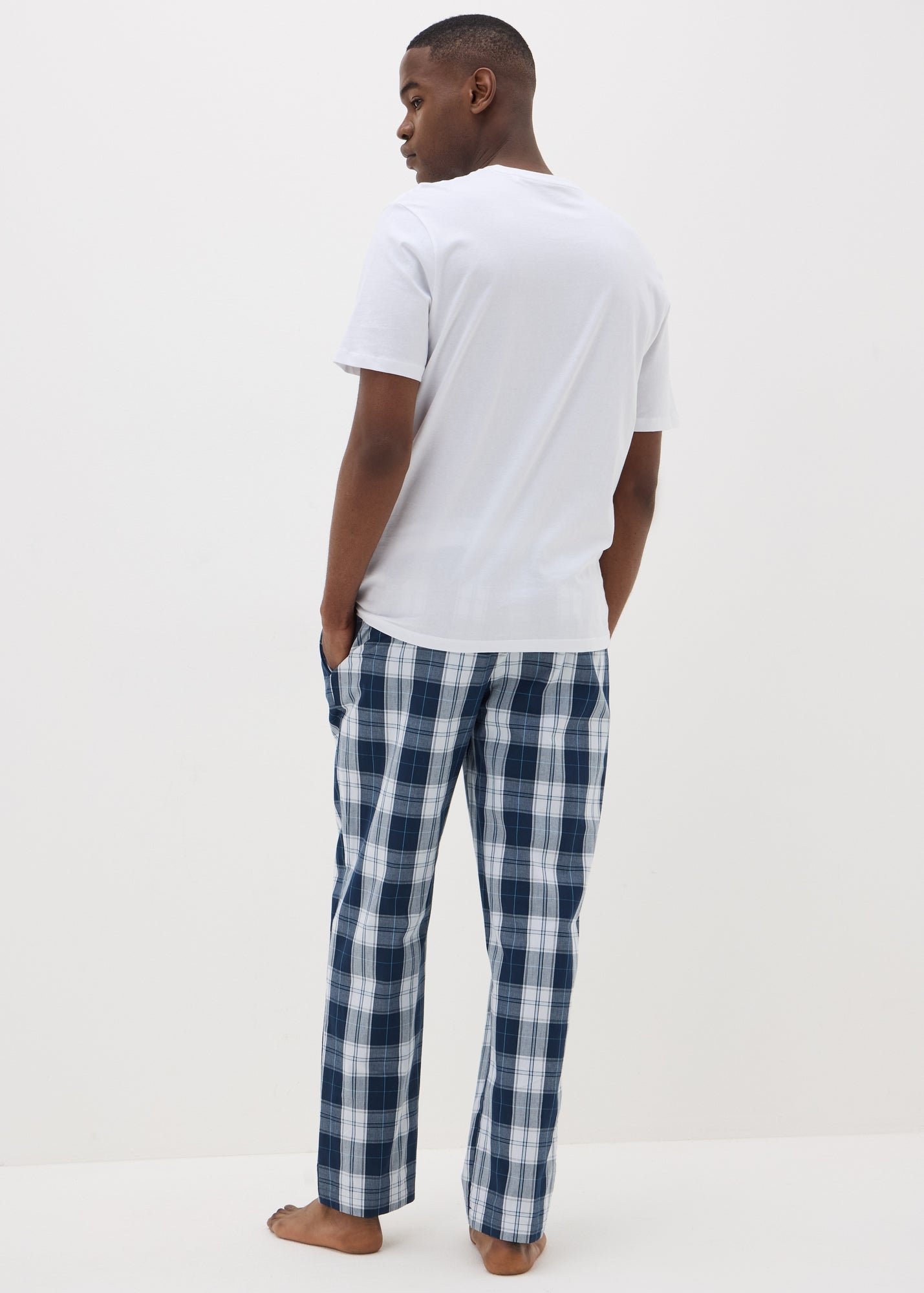 Buy Woven Check Pyjama Bottoms Online in Bahrain from Matalan
