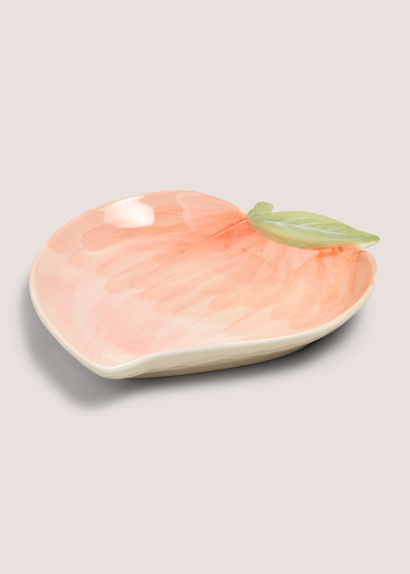 Buy Shape Ceramic Plate-Pink Online in UAE from Matalan