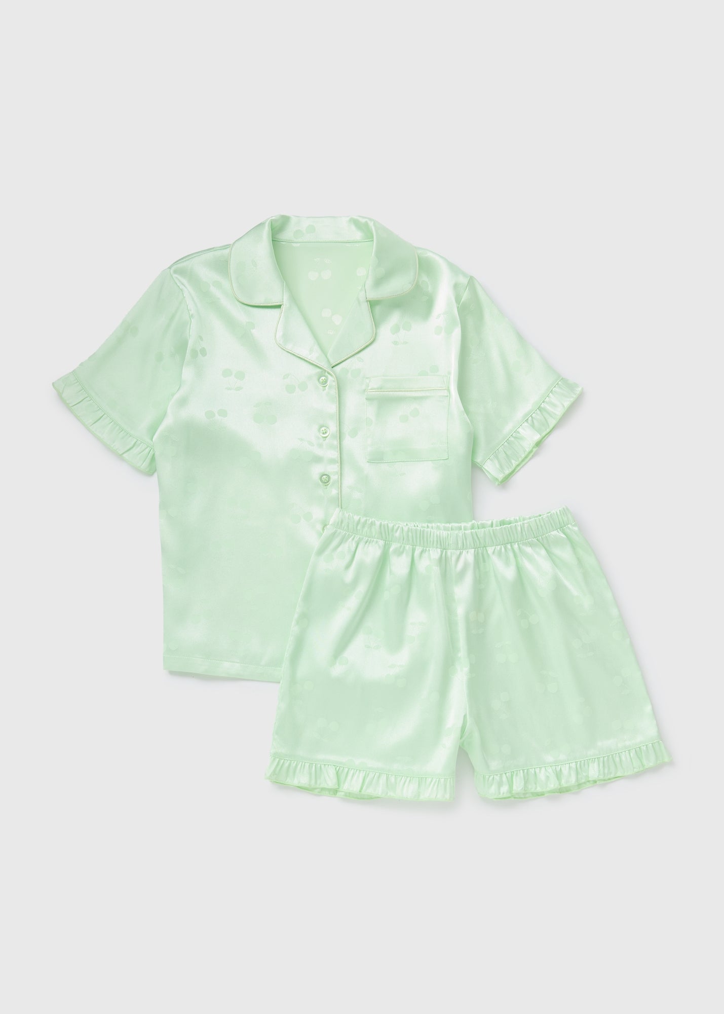 Buy Girls Cherry Satin Pyjama Set Online in UAE from Matalan