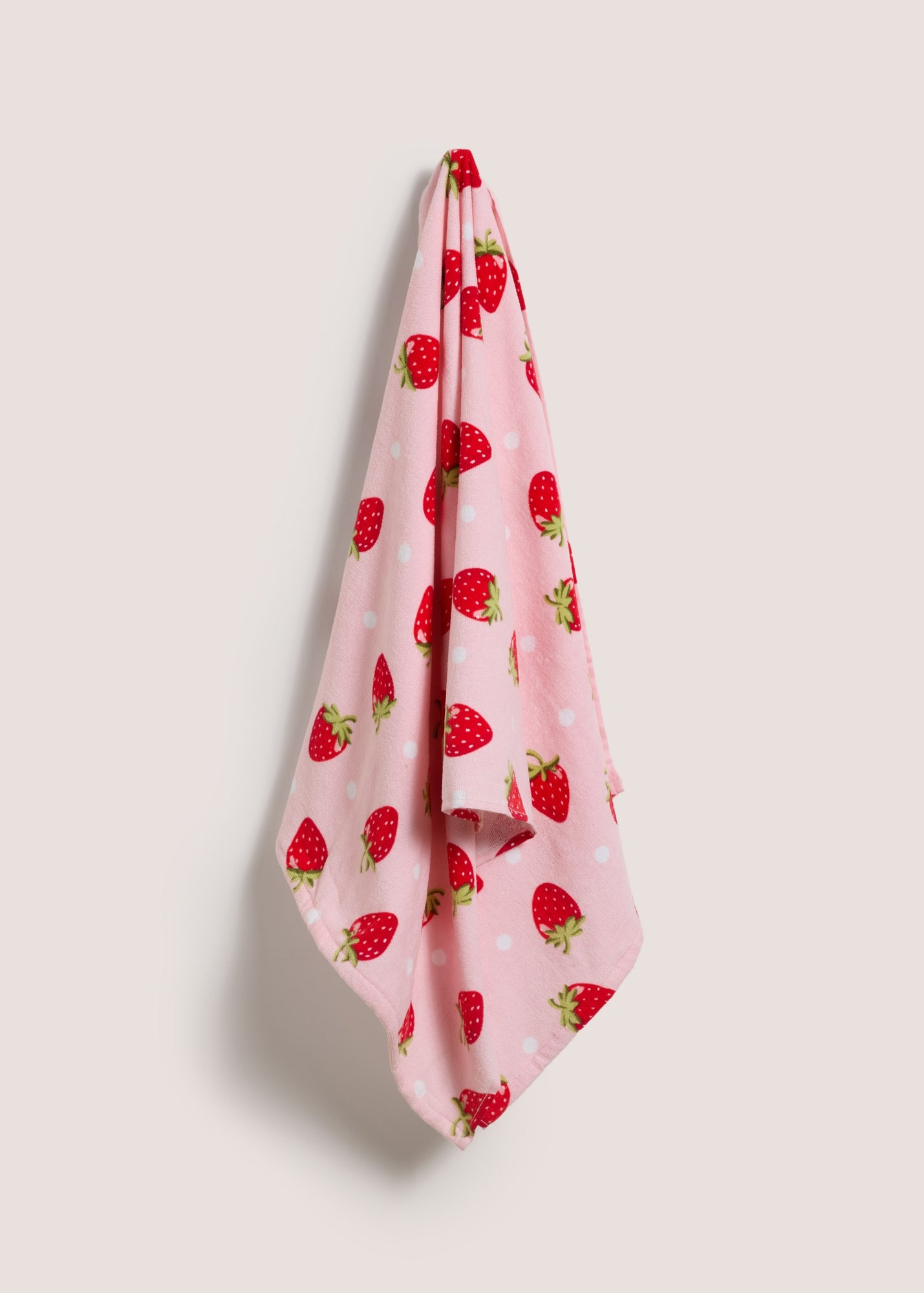Buy Strawberry Fruit Beach Towel Pink-Pink-One Size Online in Oman from ...