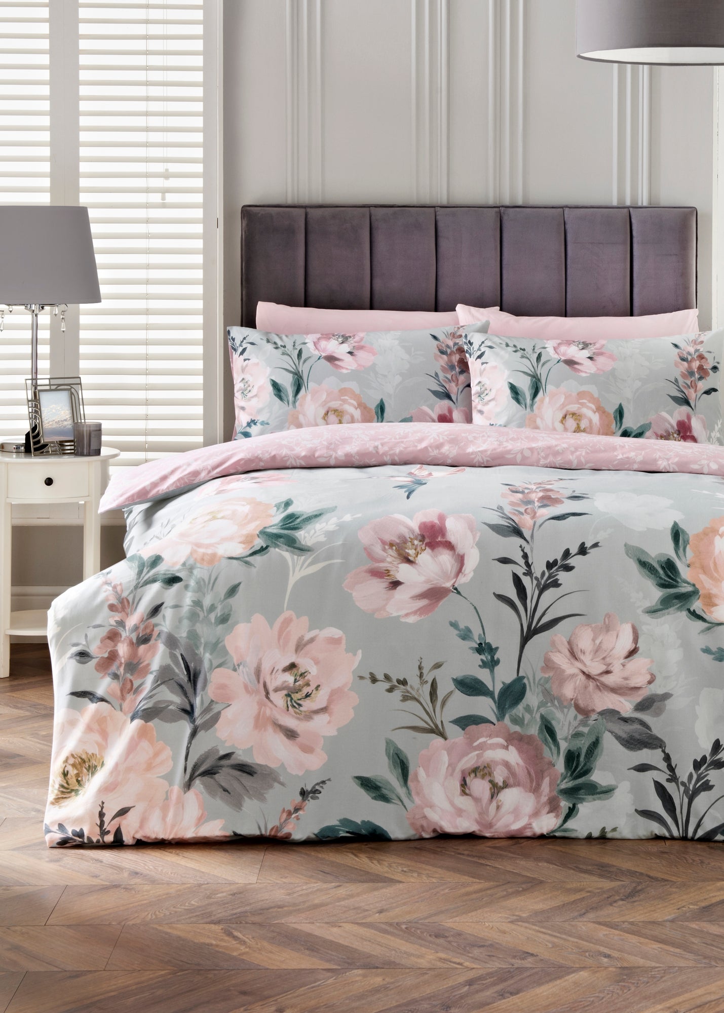 Buy Duck Egg Floral Duvet Set Online in UAE from Matalan