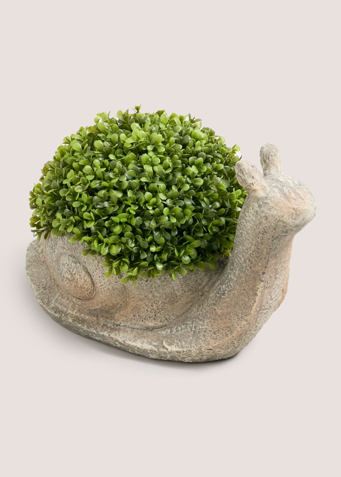 Buy Snail Topiary Plant With Stone-Green Online in UAE - bfab