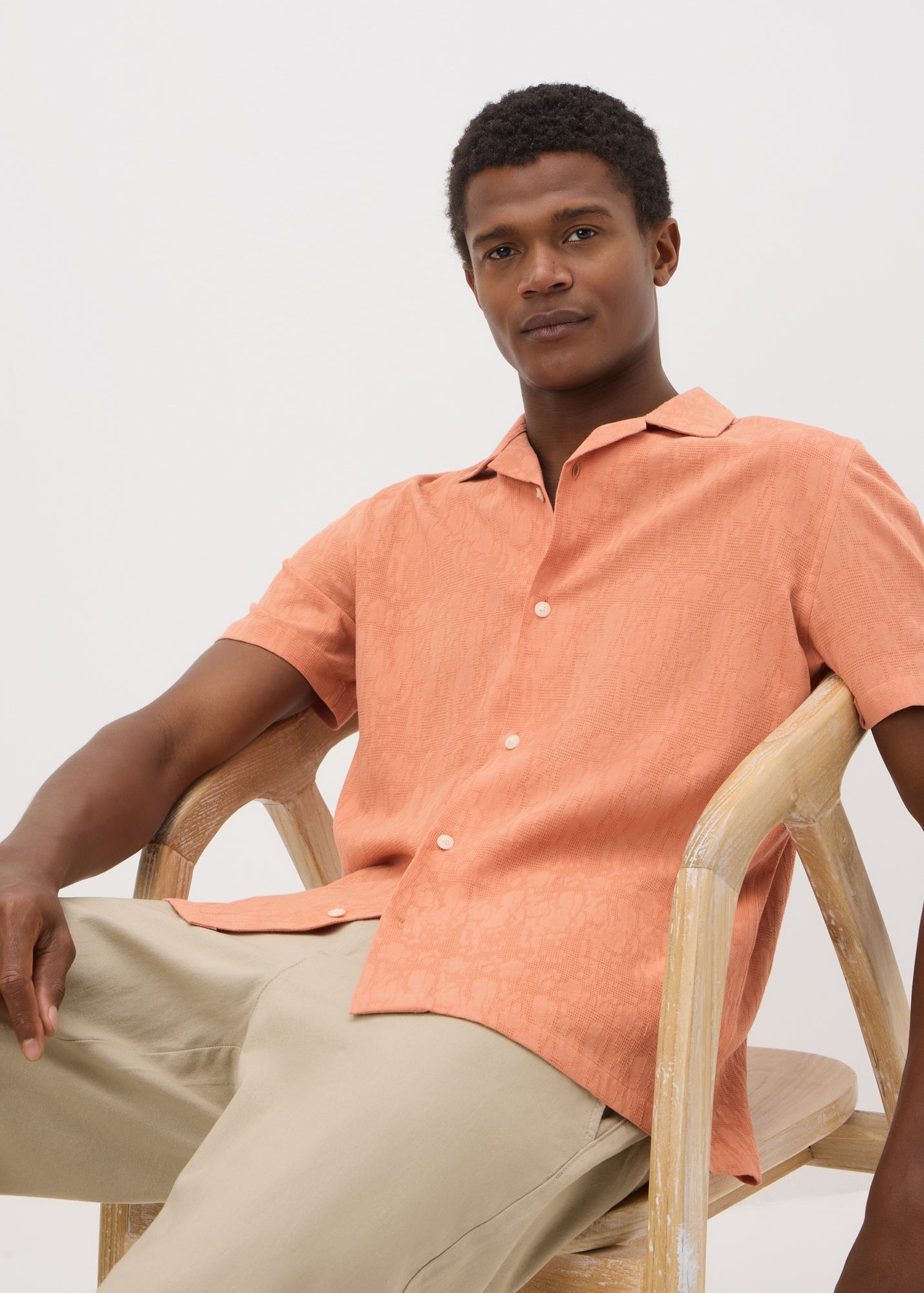 Buy Jacquard Shirt Online in Jordan from Matalan