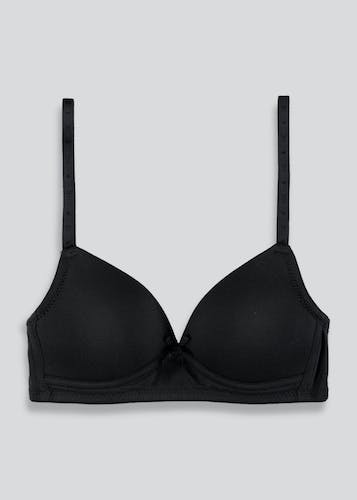 Buy Girls Moulded First Bra (28A-34AA) - Black - 28AA Online in Jordan ...