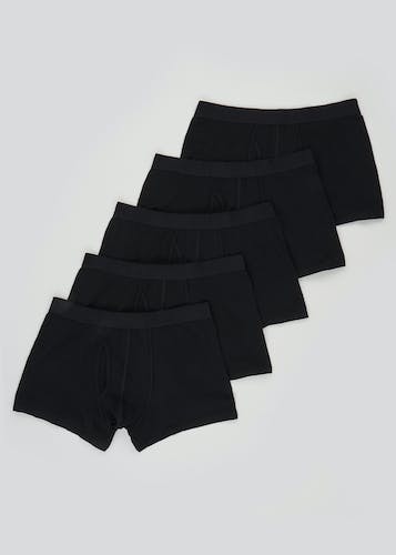 Buy 5 Pack Keyhole Trunks – Black Online in UAE from Matalan