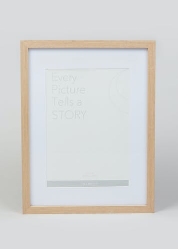 Buy A4 Box Photo Frame - Wood Online in UAE from Matalan