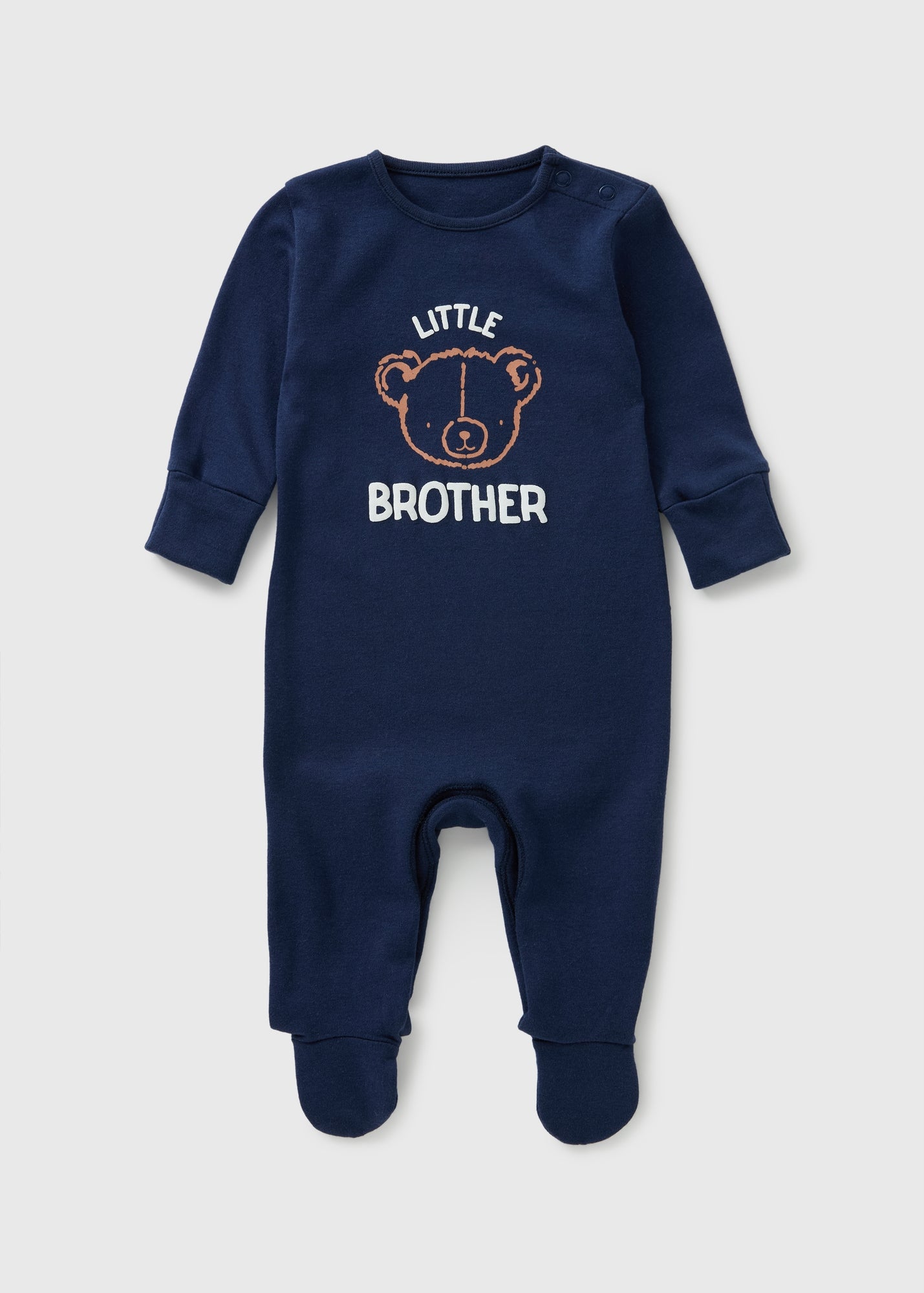 Buy Baby Little Brother Sleepsuit Online in Qatar from Matalan