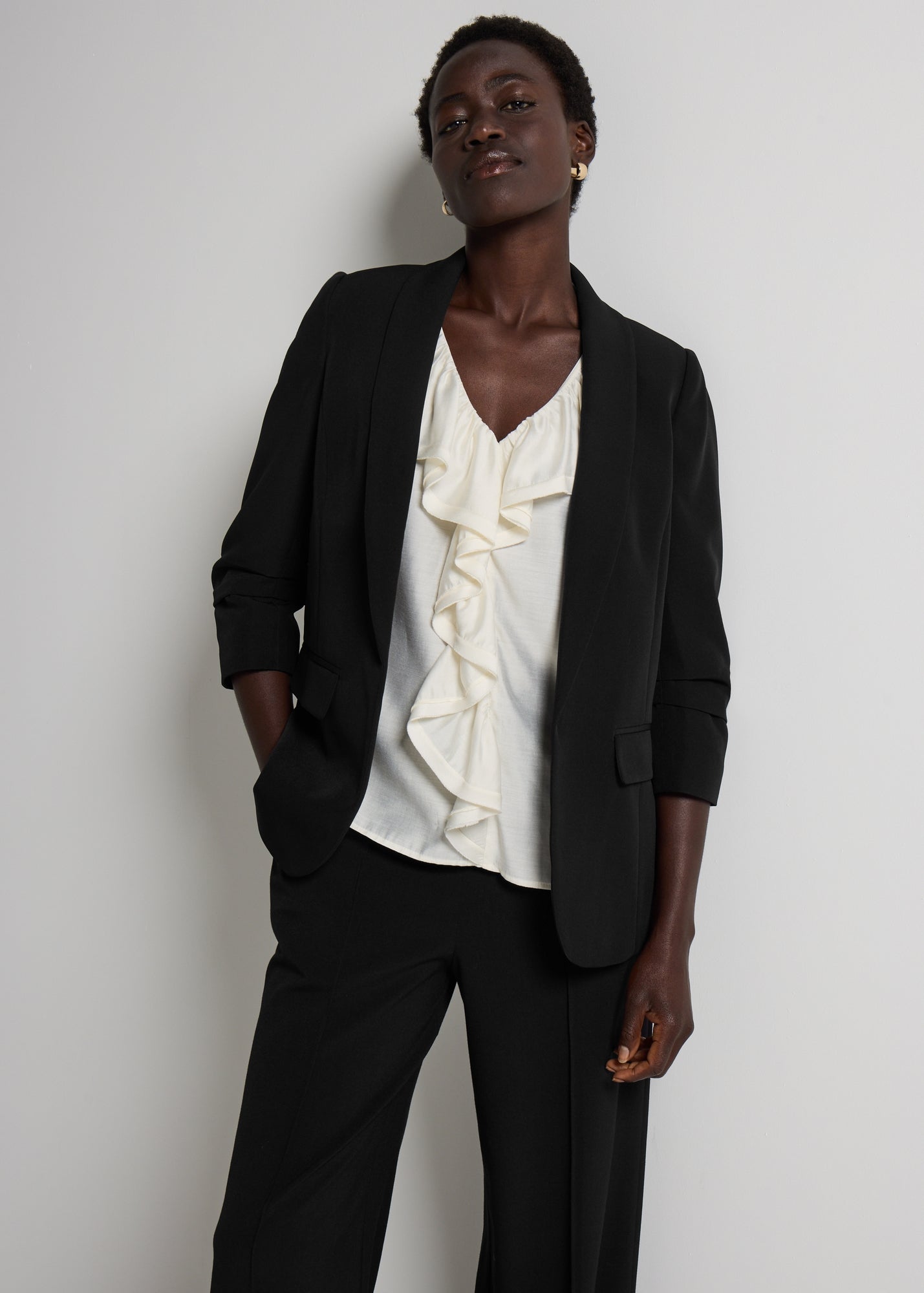 Buy Et Vous Ruched Blazer Online in Jordan from Matalan