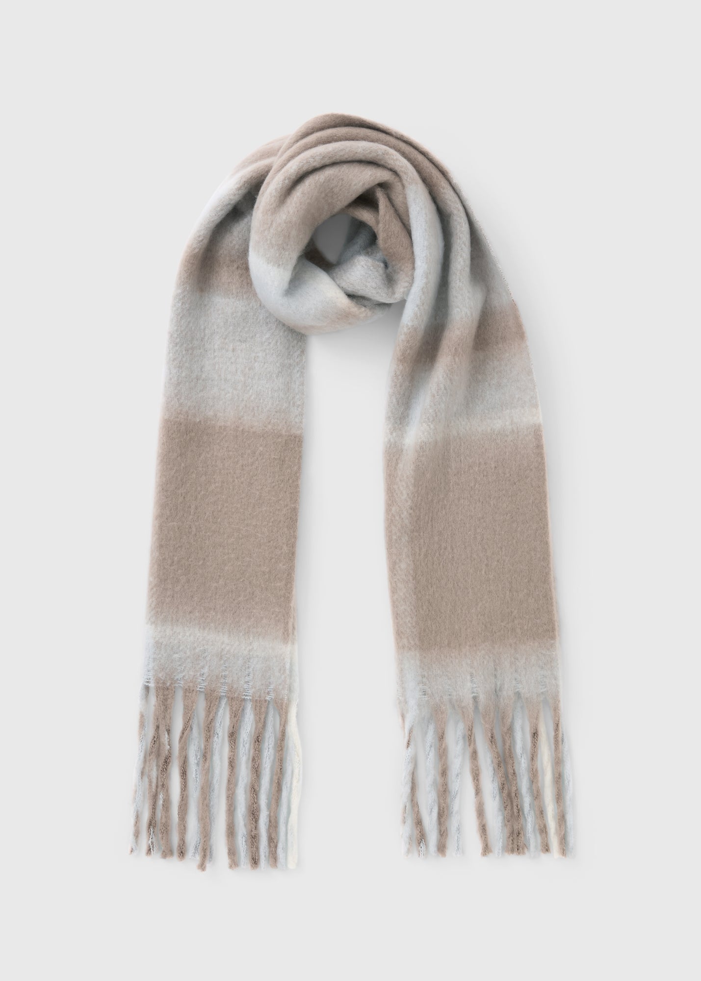 Buy Check Brushed Scarf-Blue Online in Jordan from Matalan