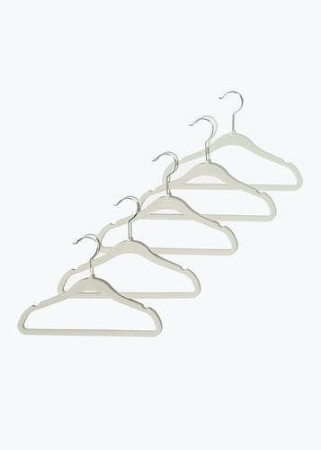 Buy Kids 5 Pack Velour Hangers Online in Jordan from Matalan