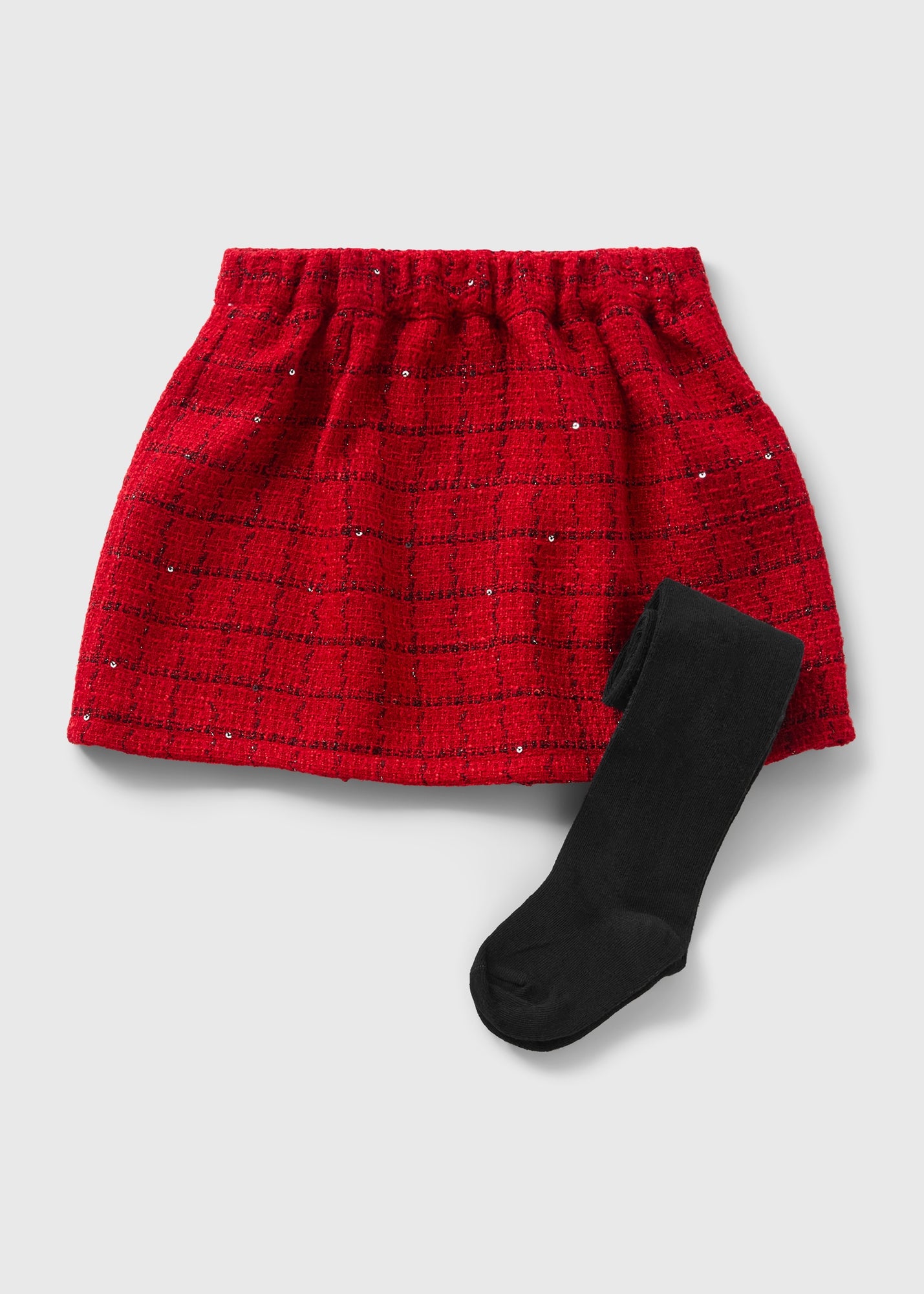 Buy Girls Boucle Skirt and Tights Set Online in UAE from Matalan