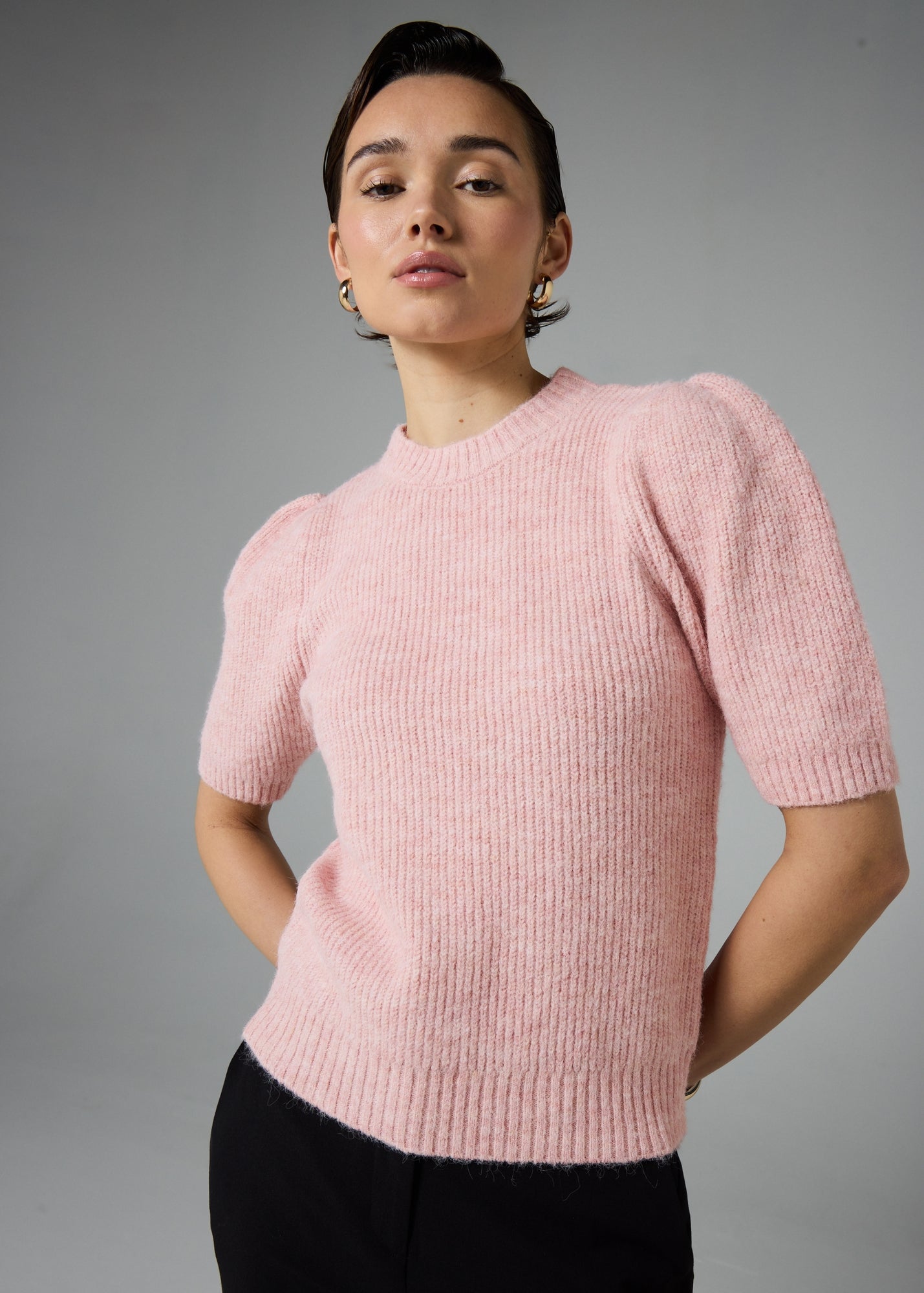 Buy Et Vous Short Fluffy Jumper Online in UAE - bfab