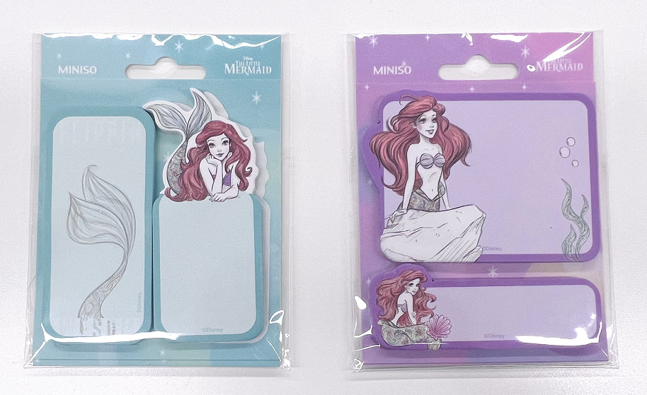 Buy Disney The Little Mermaid Collection Magnetic Sticky Notes 2 ...