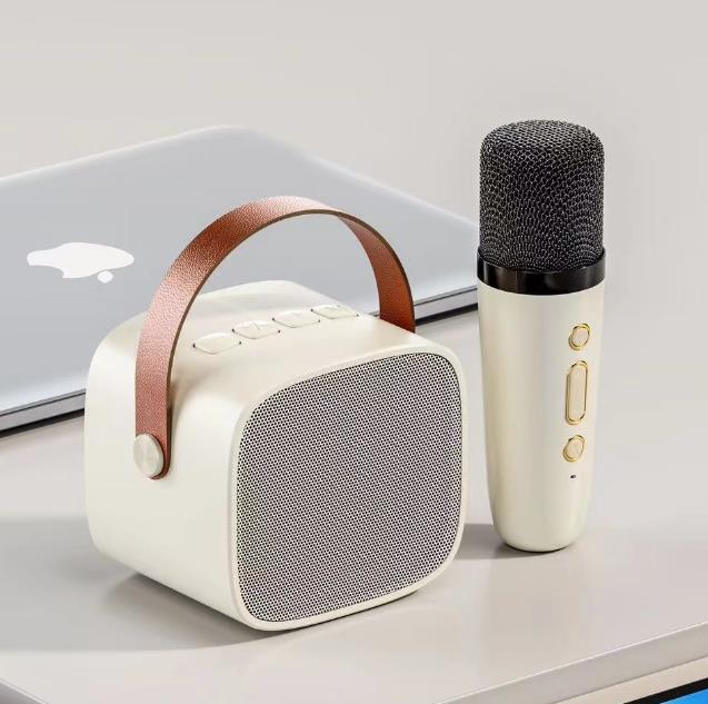 Buy Microphone & Wireless Speaker Set Model: M8(Beige) Online in Qatar ...