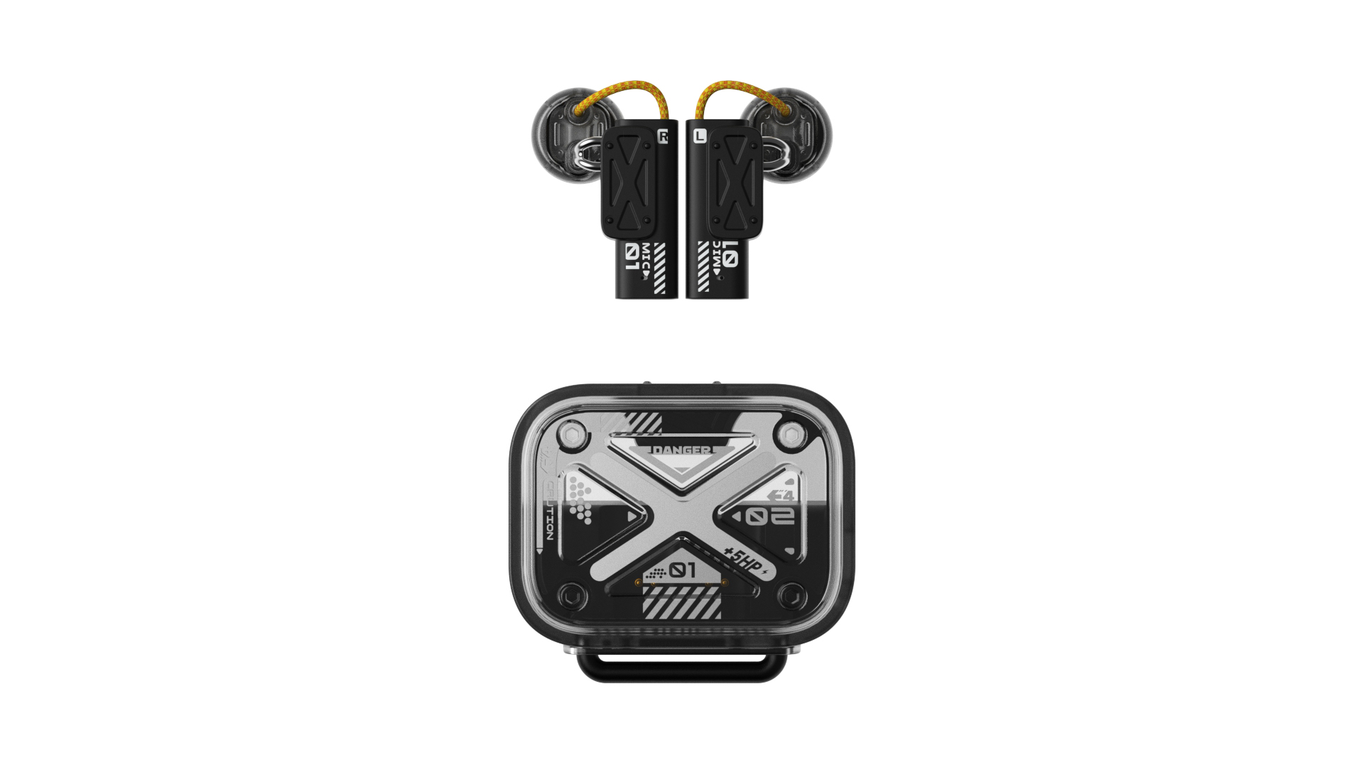 Buy Ice Brick Series Flip-Lid TWS Earphones Model: K11 Online in Qatar ...
