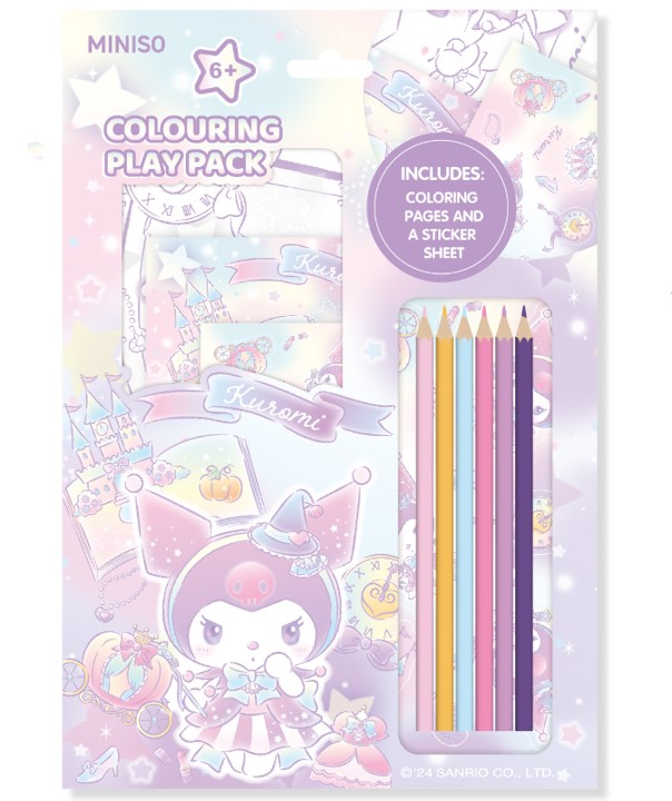 Buy Sanrio Fantasy Collection Coloring Set (Kuromi)-Multi Online in ...